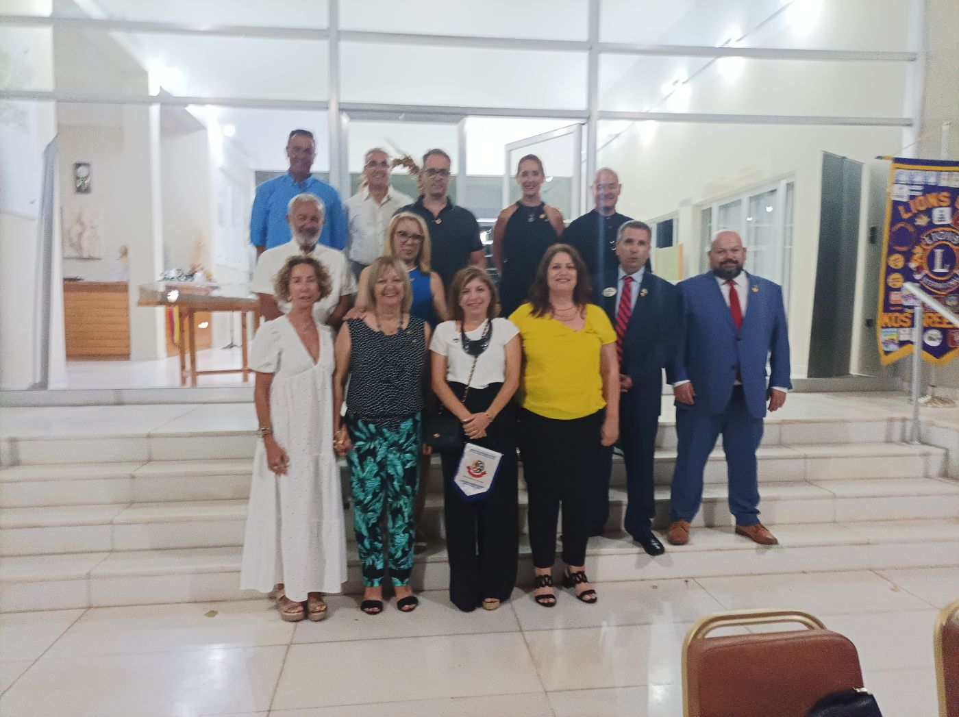 Η πανηγυρική συνεδρίαση της Λέσχης Lions Kως στον αύλειο χώρο του ΔΙΙΚ - vimatisko.gr