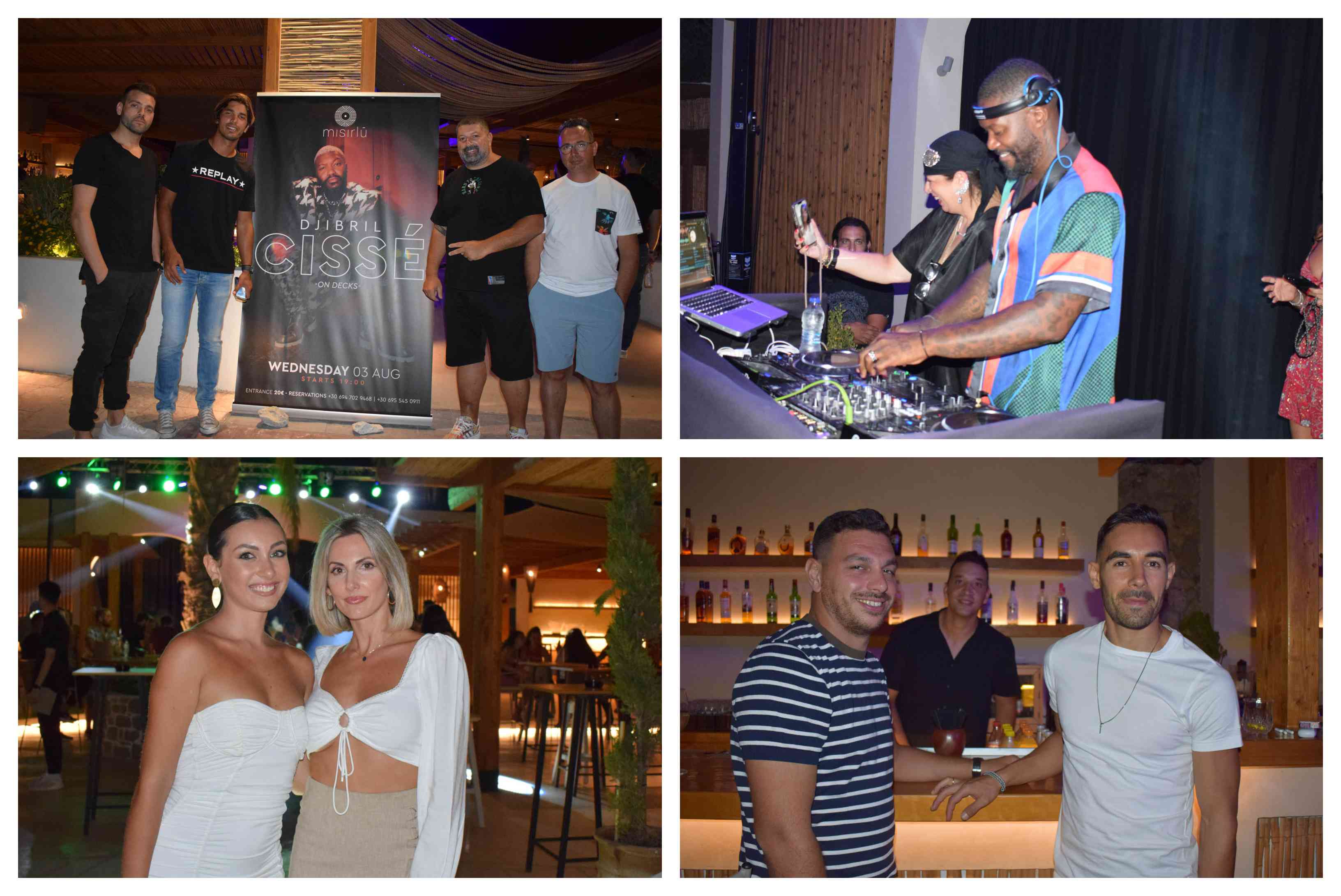 Ξεσήκωσε το κοινό της Κω ο Τζιμπρίλ Σισέ στο “Misirlu” (φωτο) - vimatisko.gr