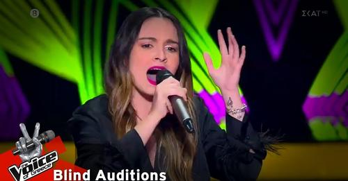 H Διονυσία Στούππου από την Κω στο "Voice" (vid) - vimatisko.gr