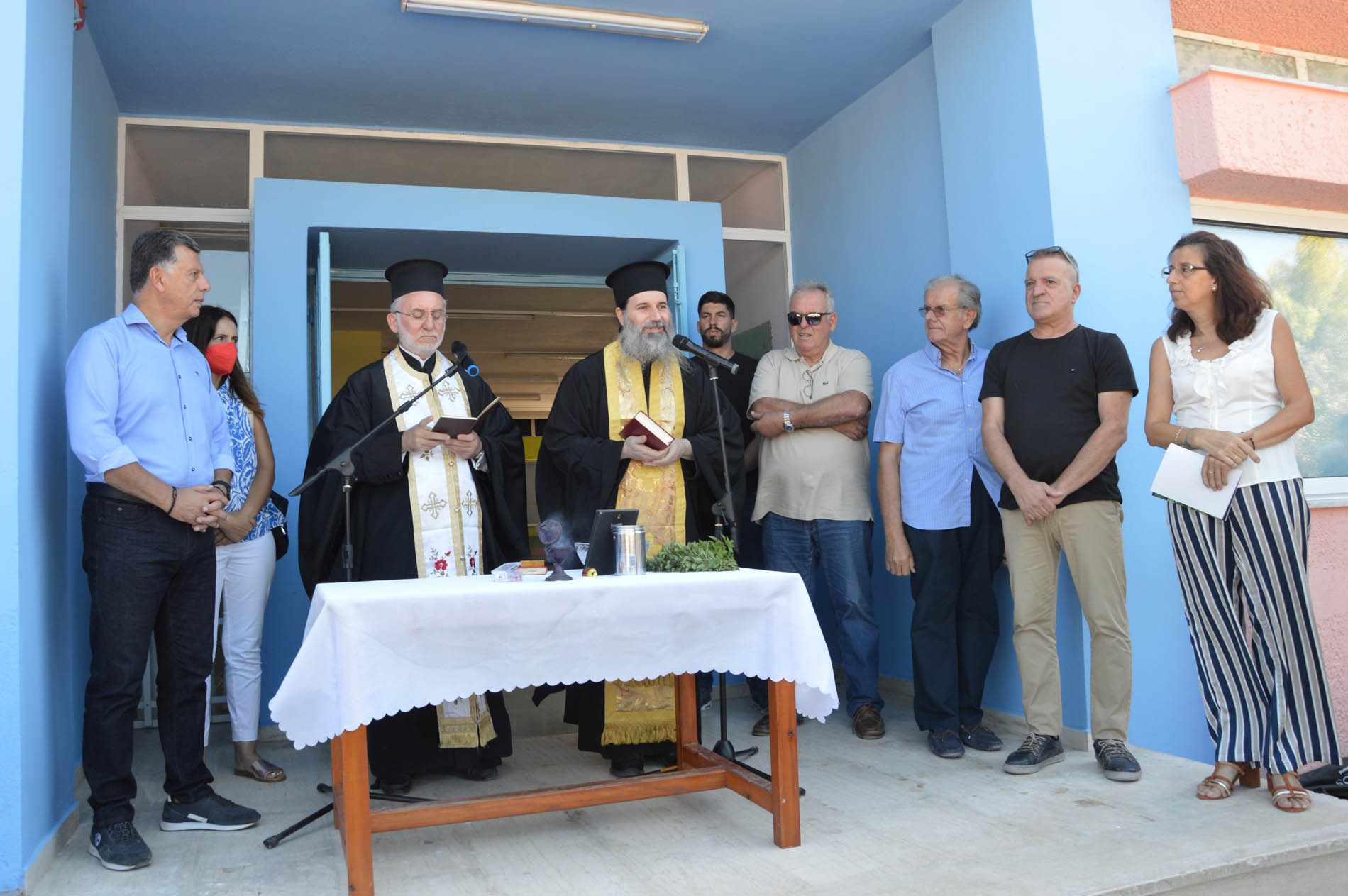 Θ. Νικητάρας στον αγιασμό του 3ου Νηπιαγωγείου: Κάντε λίγο υπομονή και ...