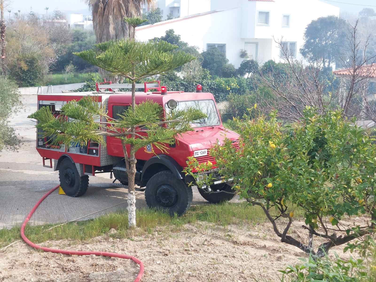 Συμβαίνει τώρα: Φωτιά στην περιοχή Λαγκάδα - vimatisko.gr