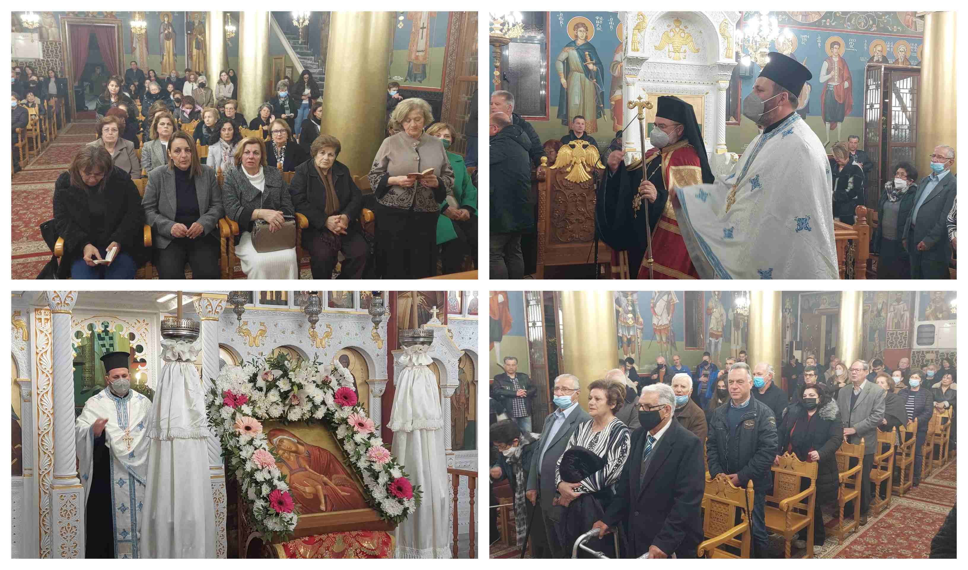 Oι Τρίτοι Χαιρετισμοί στην Υπεραγία Θεοτόκο στον Ι.Ν. Αγίου Παύλου Κω ...