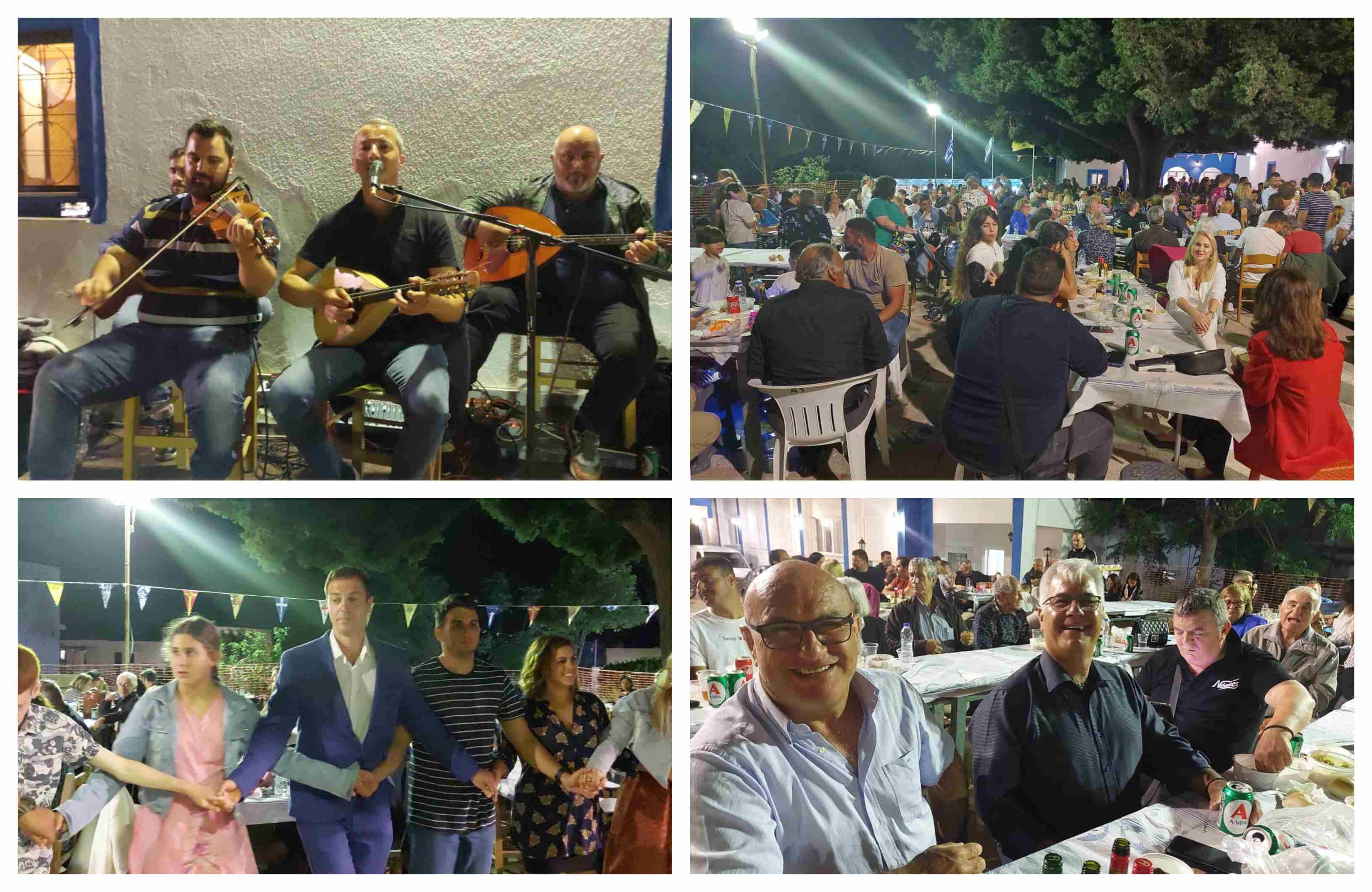 Γλέντι και χορός στο πανηγύρι της Αγίας Τριάδας στην Αντιμάχεια - vimatisko.gr