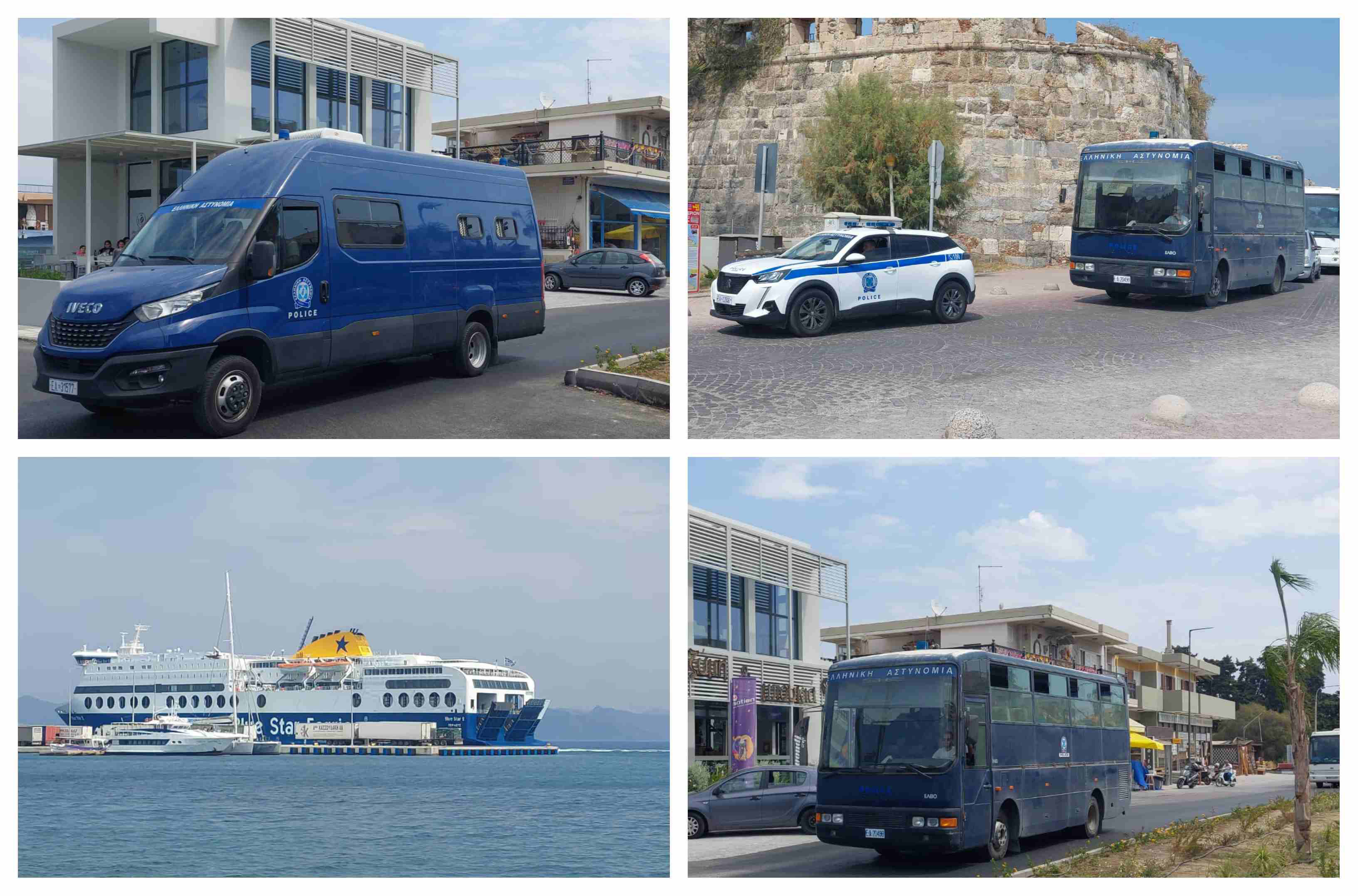 Συνεχίζονται οι μεταφορές μεταναστών από τη Ρόδο στην Κω - Έφτασαν ...