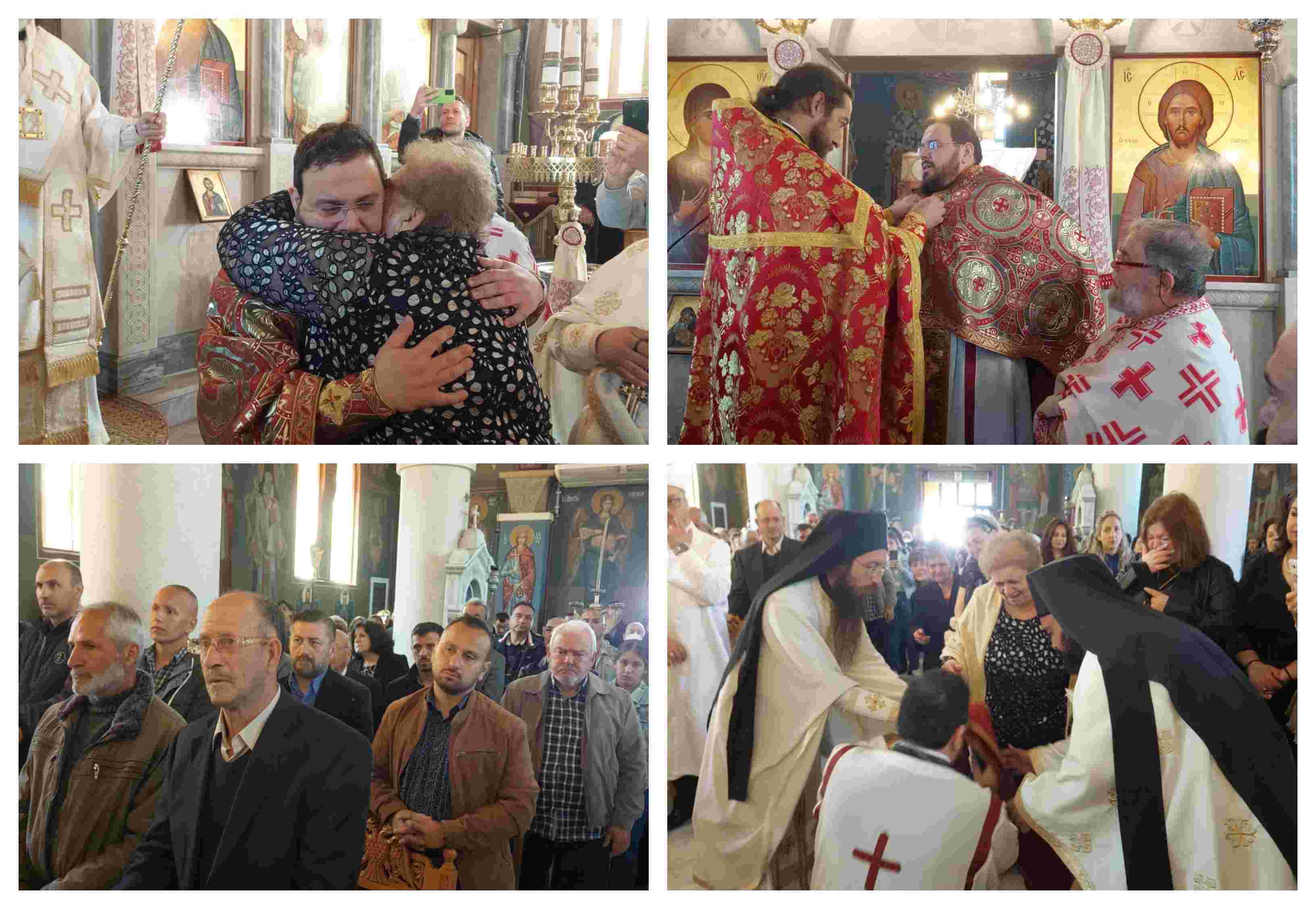 Συγκίνηση στη χειροτονία του νέου Πρεσβυτέρου π. Περικλή Πουλέντση στον Ι.Ν. Αγ. Αθανασίου ...