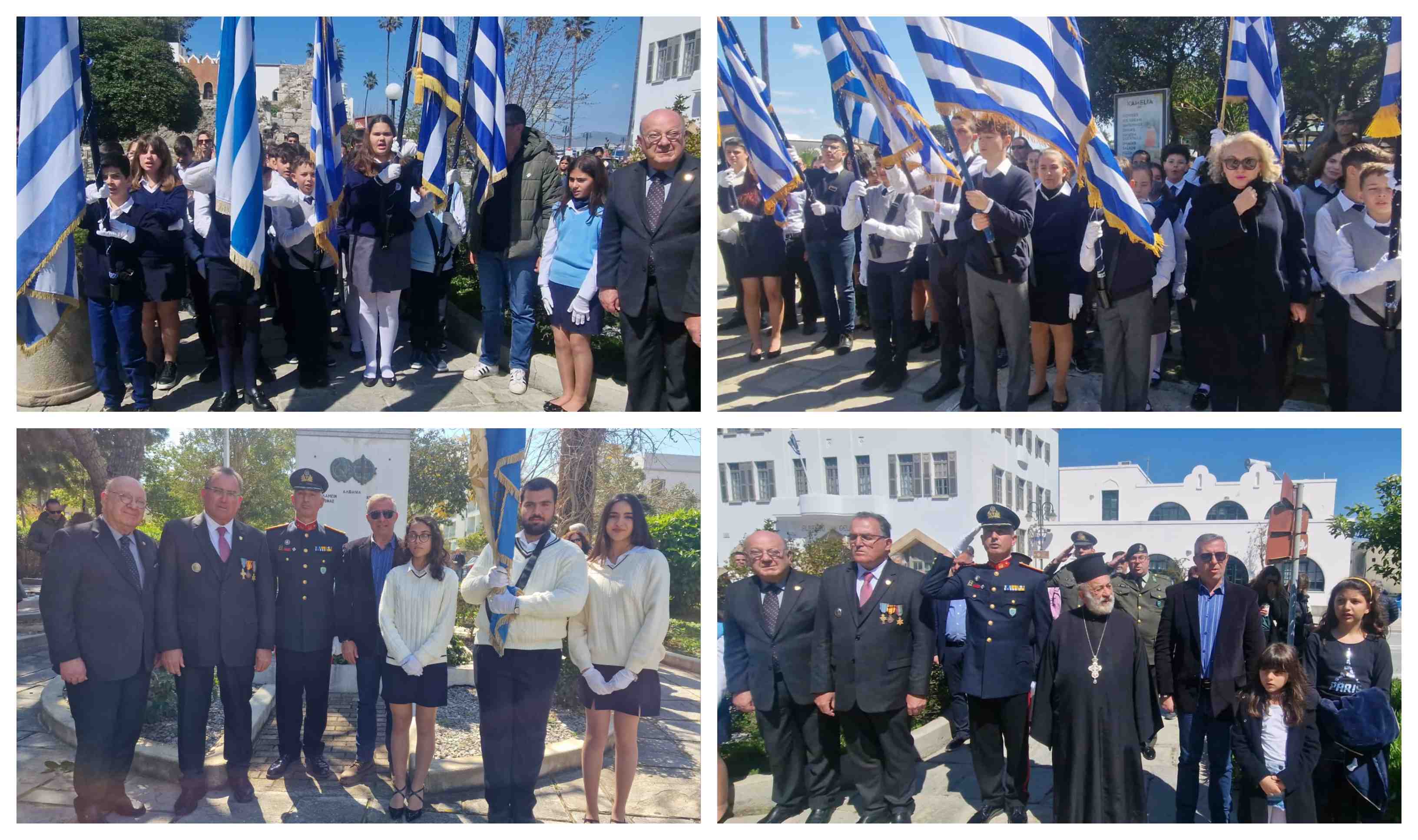 Επιμνημόσυνη δέηση και κατάθεση στεφάνων στην Κω για τον εορτασμό της ...