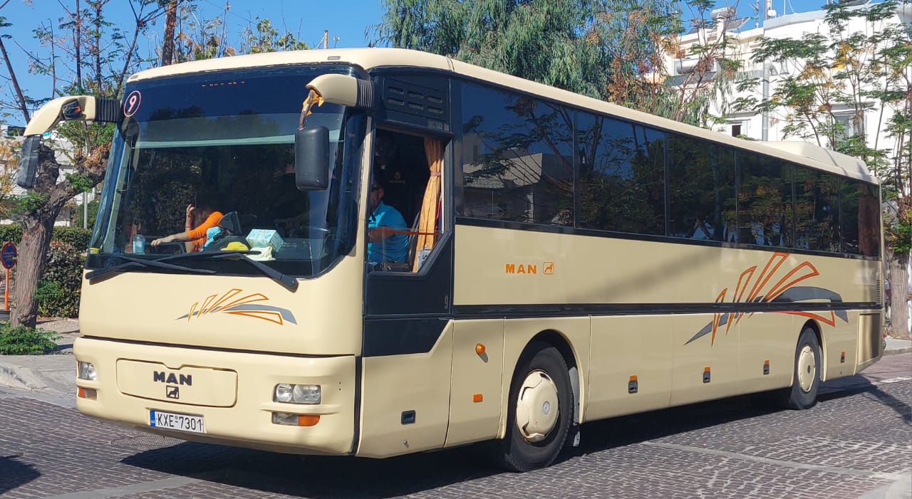 Τα δρομολόγια λεωφορείων ΚΤΕΛ Κω από Μαστιχάρι προς Αεροδρόμιο και πόλη ...
