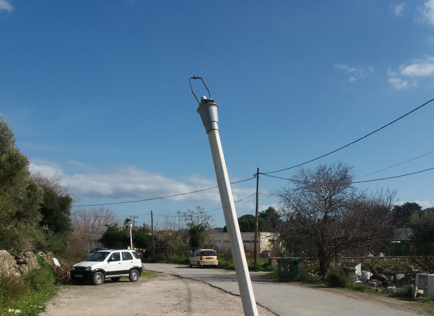 Έκκληση αναγνώστη για αποκατάσταση βλάβης στο δρόμο προς τον Ανθόκηπο - vimatisko.gr