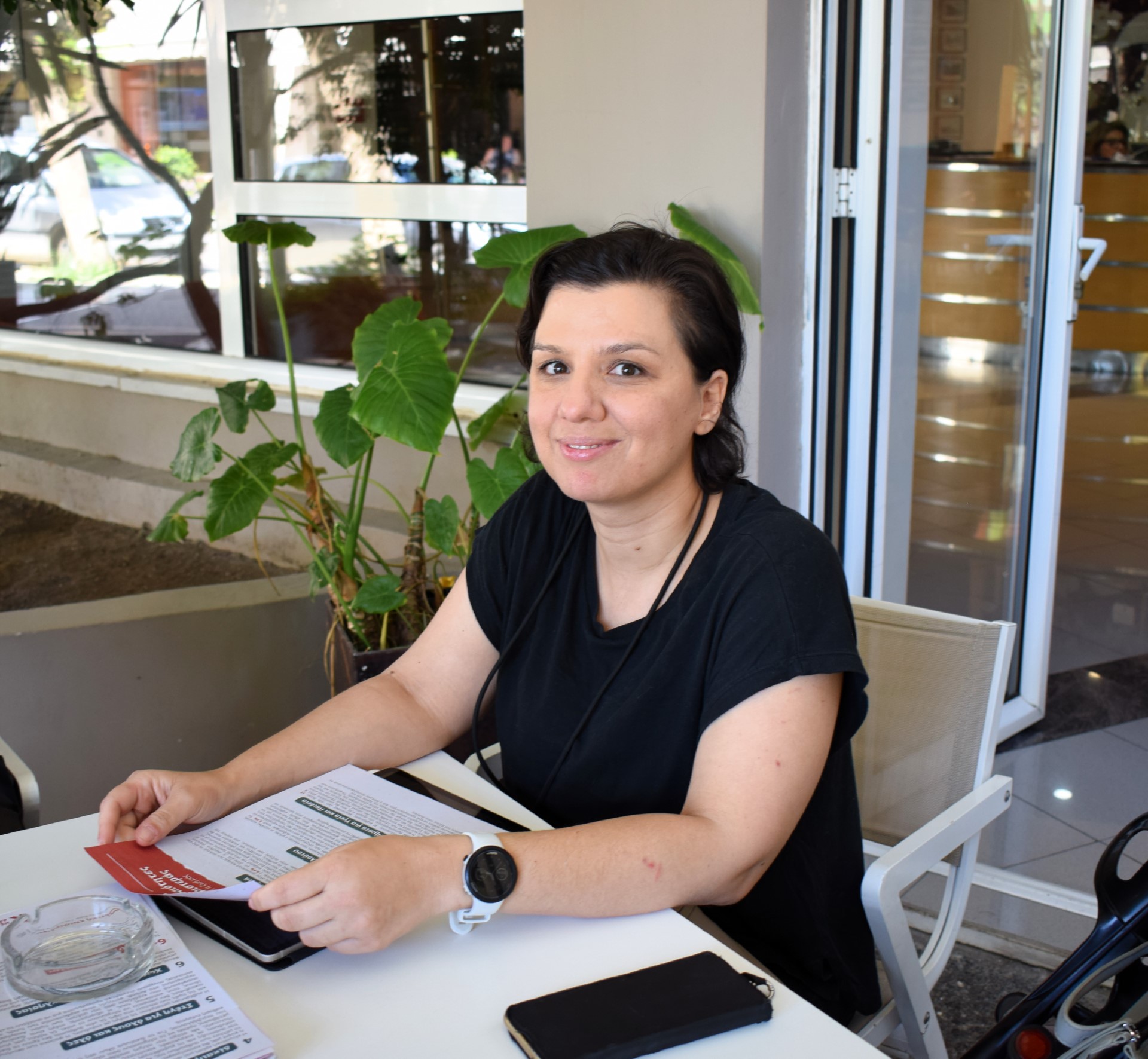 Στην Κω βρίσκεται η Κατερίνα Σαράντη υποψήφια ευρωβουλευτής με τη Νέα Αριστερά - vimatisko.gr