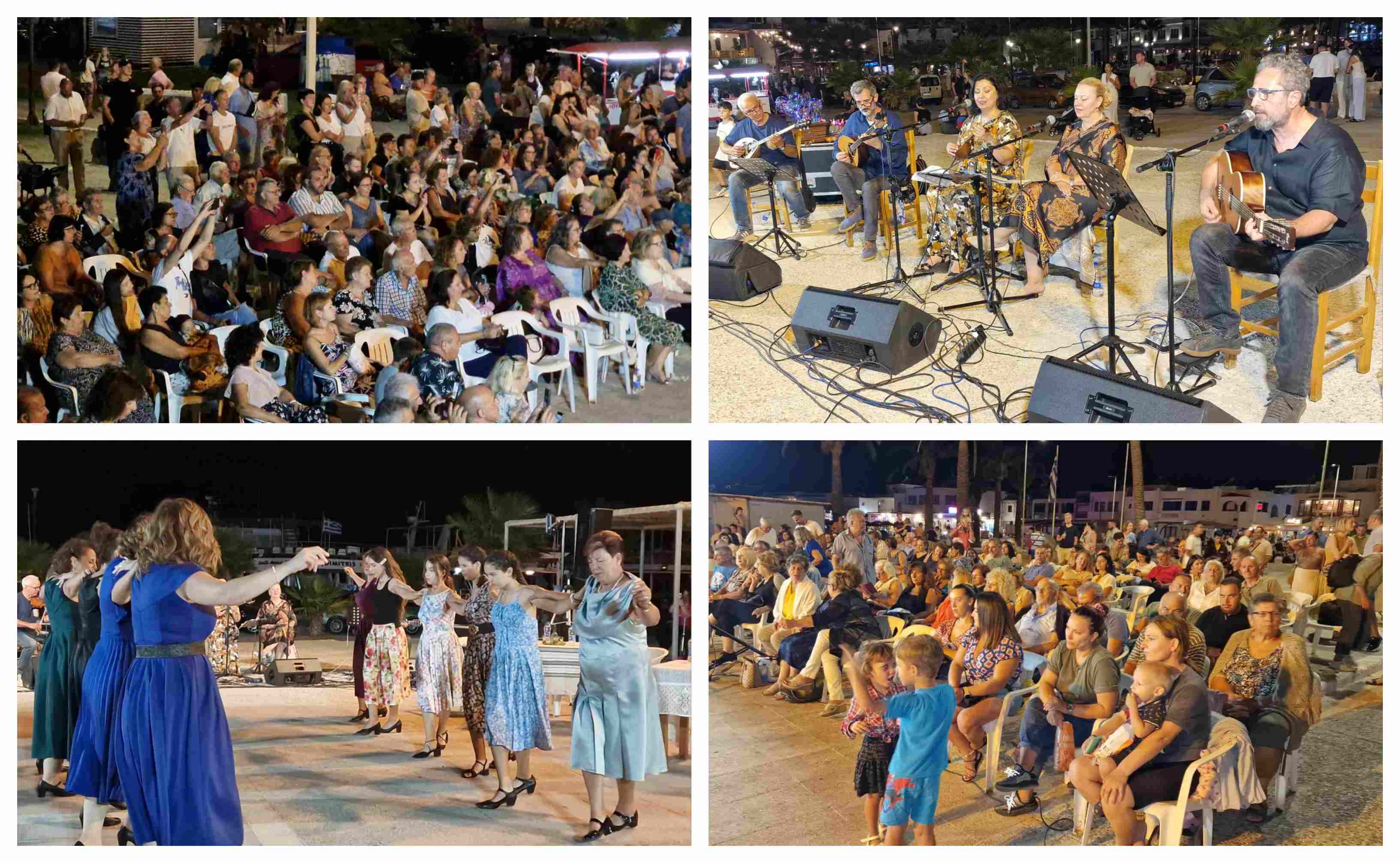 Γέμισε το θεατράκι Καρδάμαινας στην παράσταση “Έρωτας και ρεμπέτικο” με την Κατερίνα Τσιρίδου ...