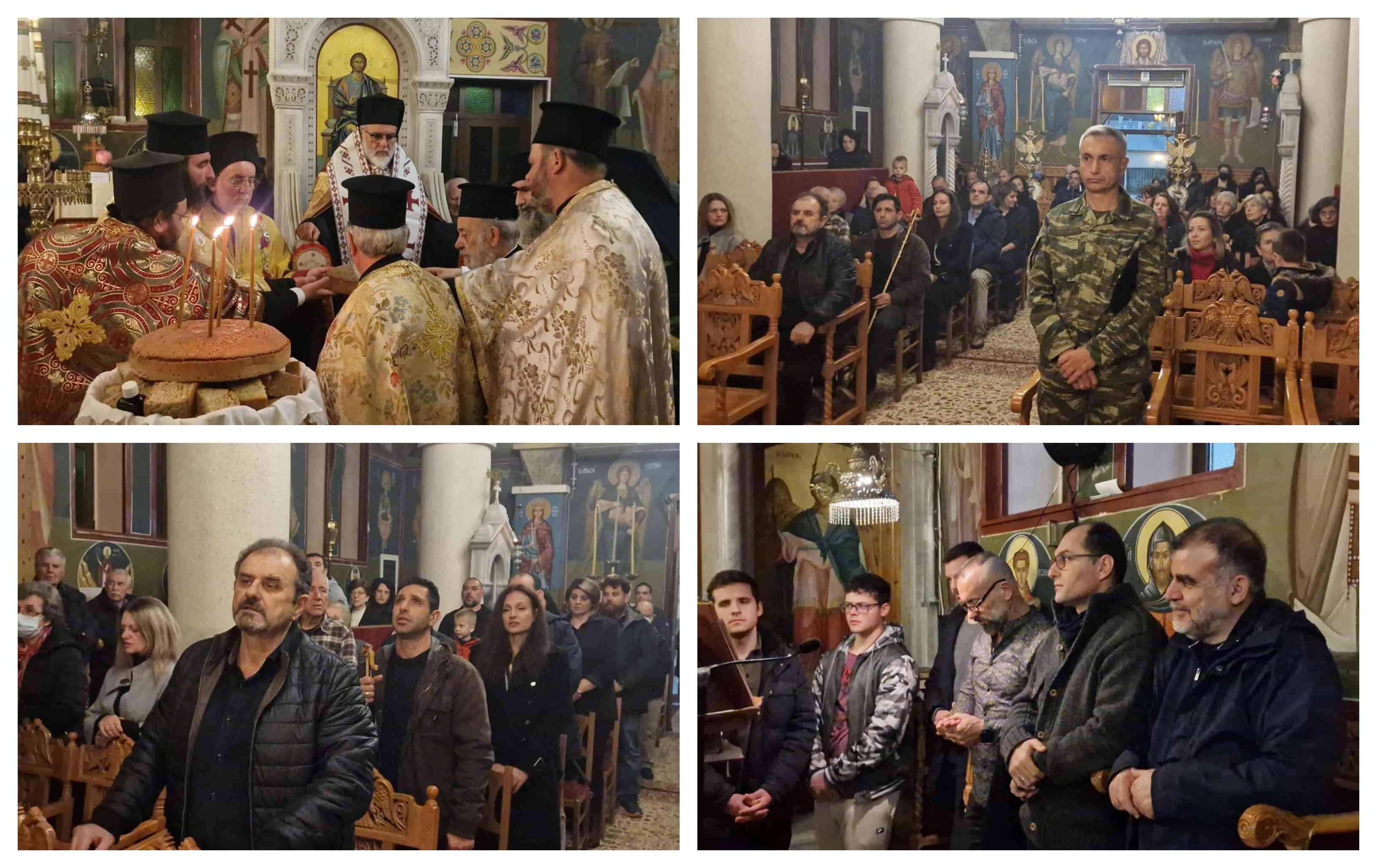 Αρκετοί πιστοί στον εσπερινό του Αγ. Αθανασίου στο Πλατάνι - vimatisko.gr