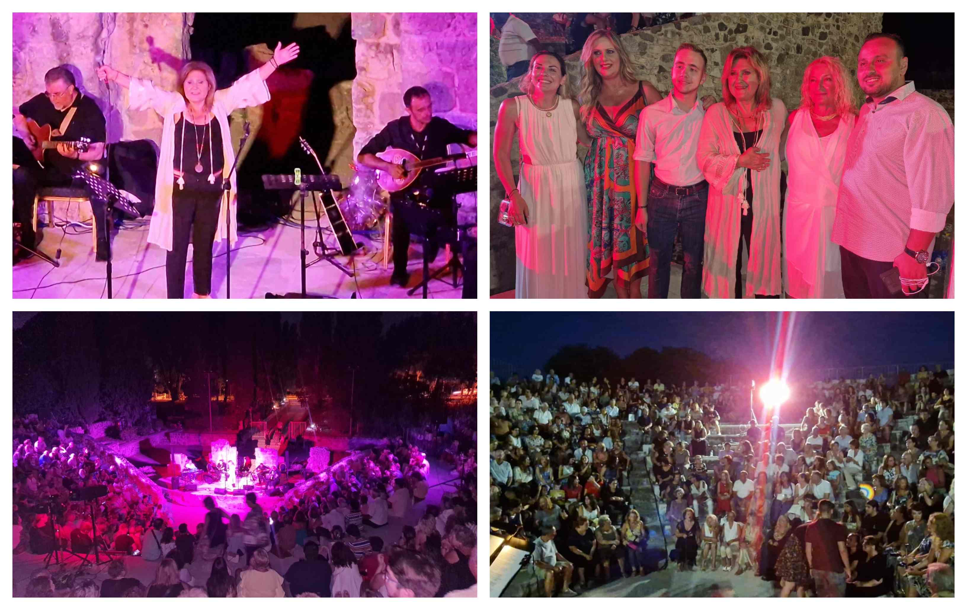 Μία μαγική μουσική βραδιά στο Ωδείο με την Λένα Αλκαίου υπό το φως της Πανσελήνου - vimatisko.gr