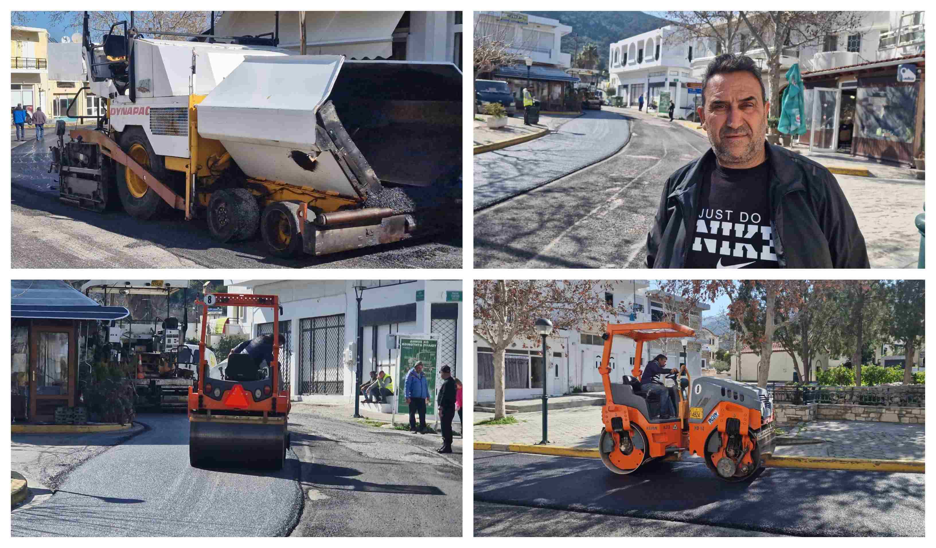 Ολοκληρώνεται το έργο ασφαλτόστρωσης και ηλεκτροφωτισμού στο Πυλί - Tι ...