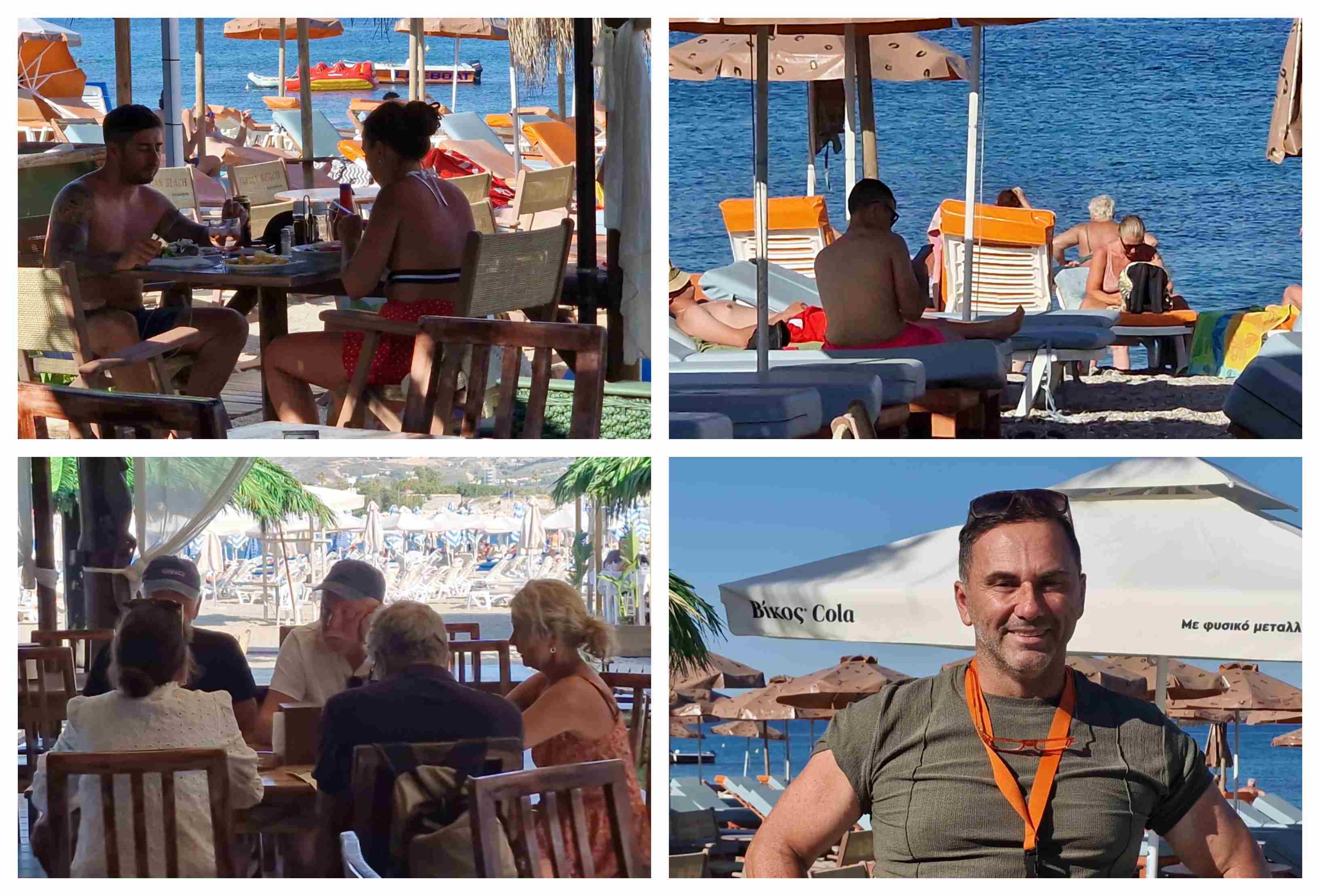 Ιμπραήμ Φαναρτζής (Ταρζάν beach): Αρκετά καλά κινείται η σεζόν - vimatisko.gr