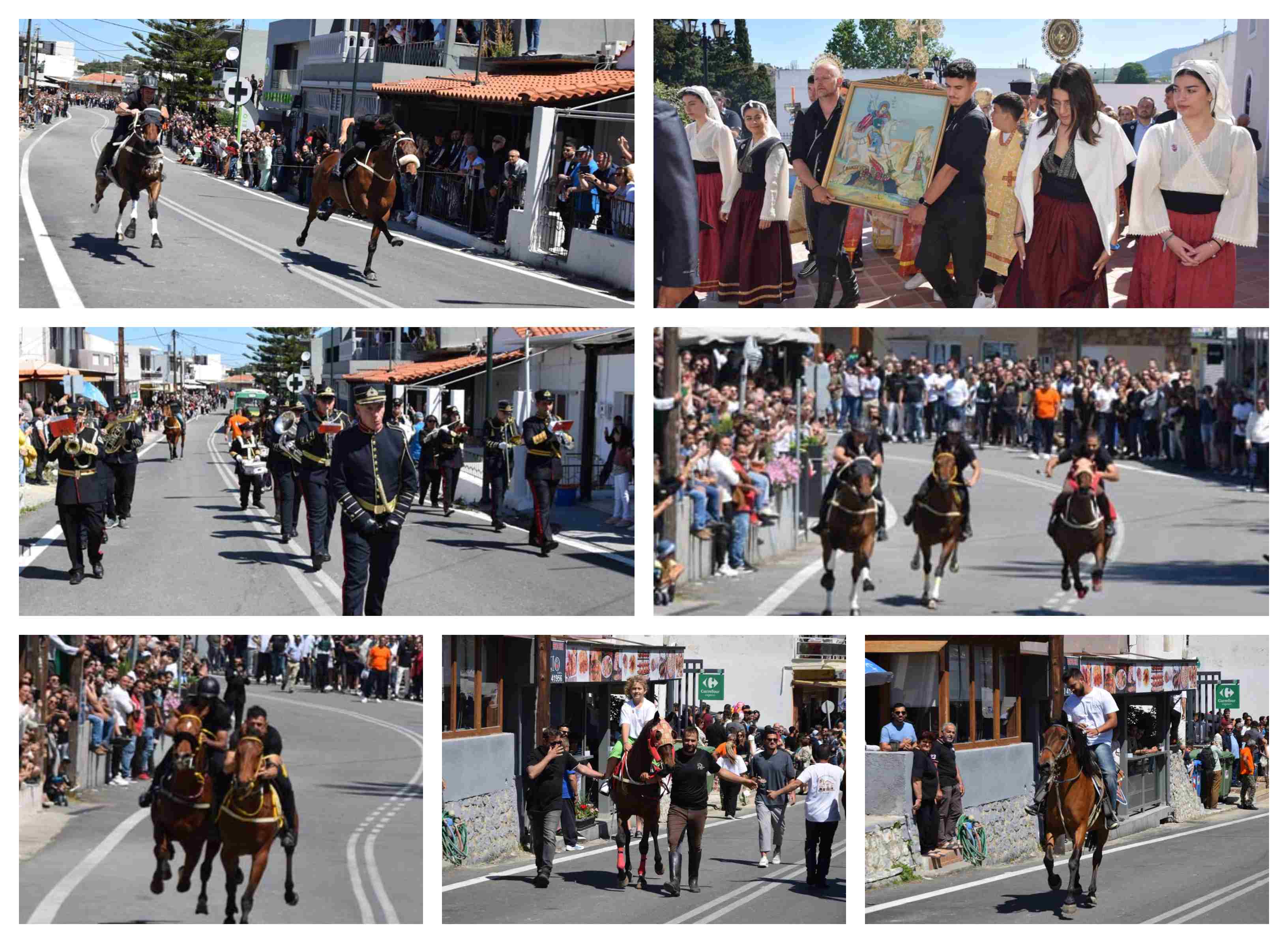 Με λαμπρότητα ο εορτασμός του Αγ. Γεωργίου στο Πυλί και η παρέλαση ...