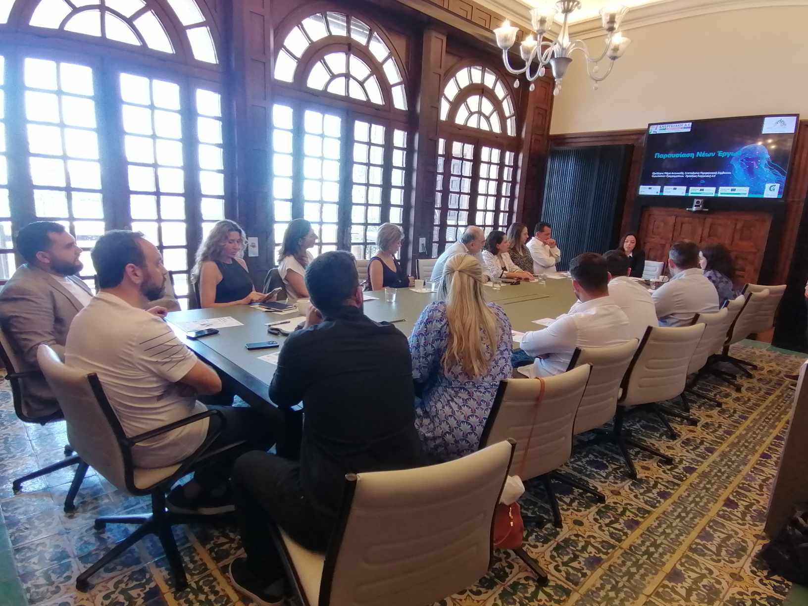 ΕΠΙΤΥΧΗΜΕΝΗ Η ΠΑΡΟΥΣΙΑΣΗ ΝΕΩΝ ΣΥΓΧΡΗΜΑΤΟΔΟΤΟΥΜΕΝΩΝ EΡΓΩΝ ΤΗΣ ...