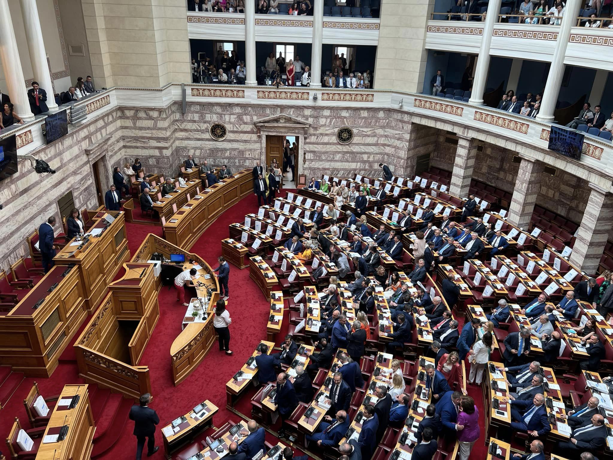 Συνεχίζεται σήμερα η συζήτηση στην ολομέλεια της Βουλής επί της πρότασης δυσπιστίας - vimatisko.gr