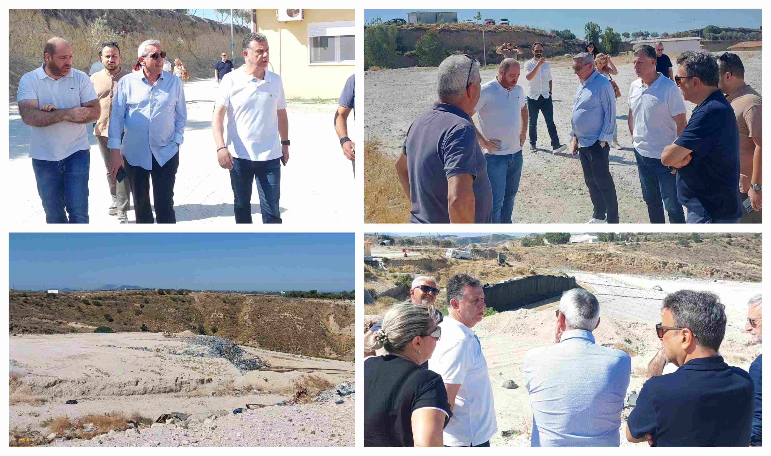 Επίσκεψη Δημάρχου και Περιφερειάρχη στον ΧΥΤΑ Κω - vimatisko.gr