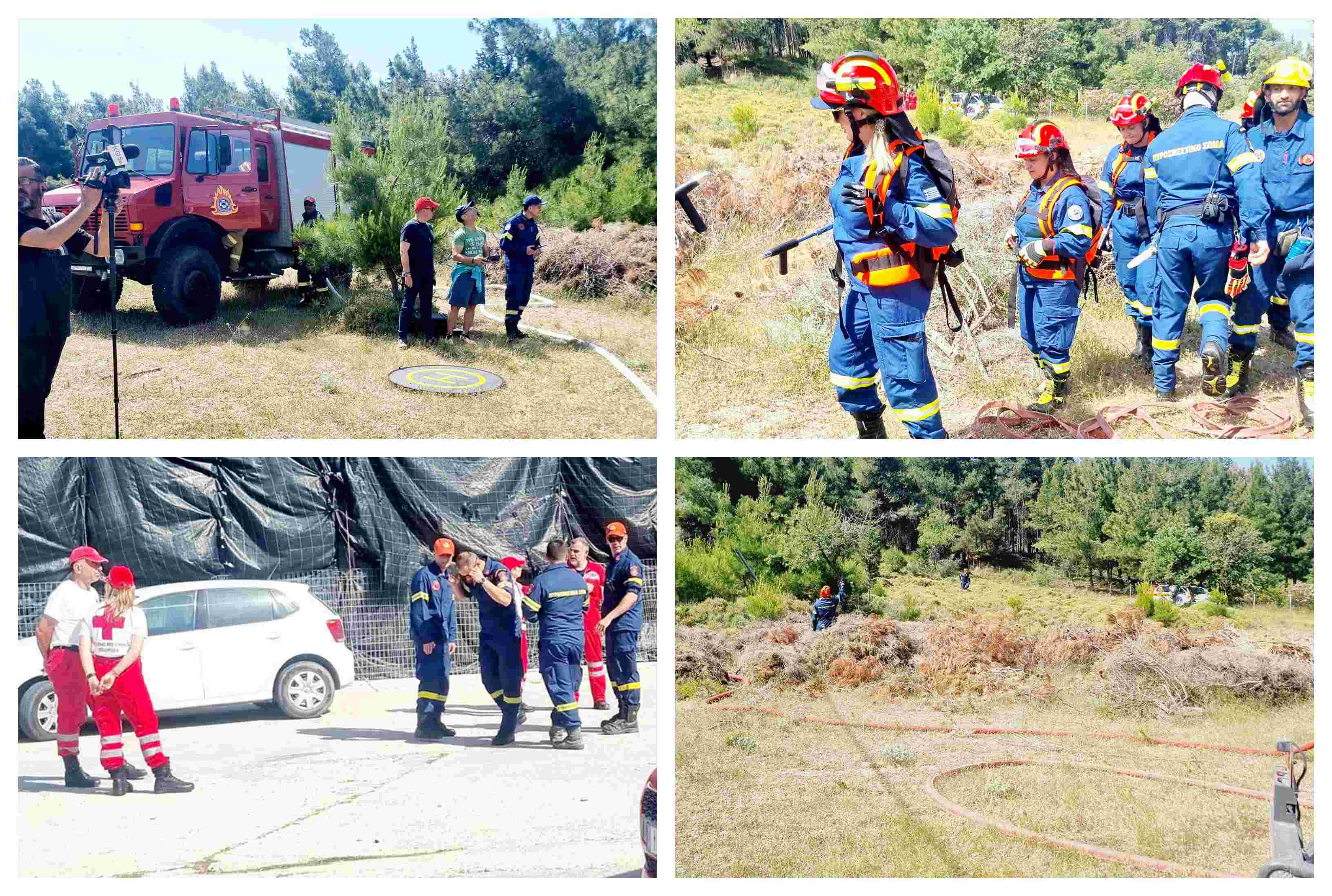 Mε επιτυχία η άσκηση “Διά πυρός” της Πυροσβεστικής Κω - vimatisko.gr