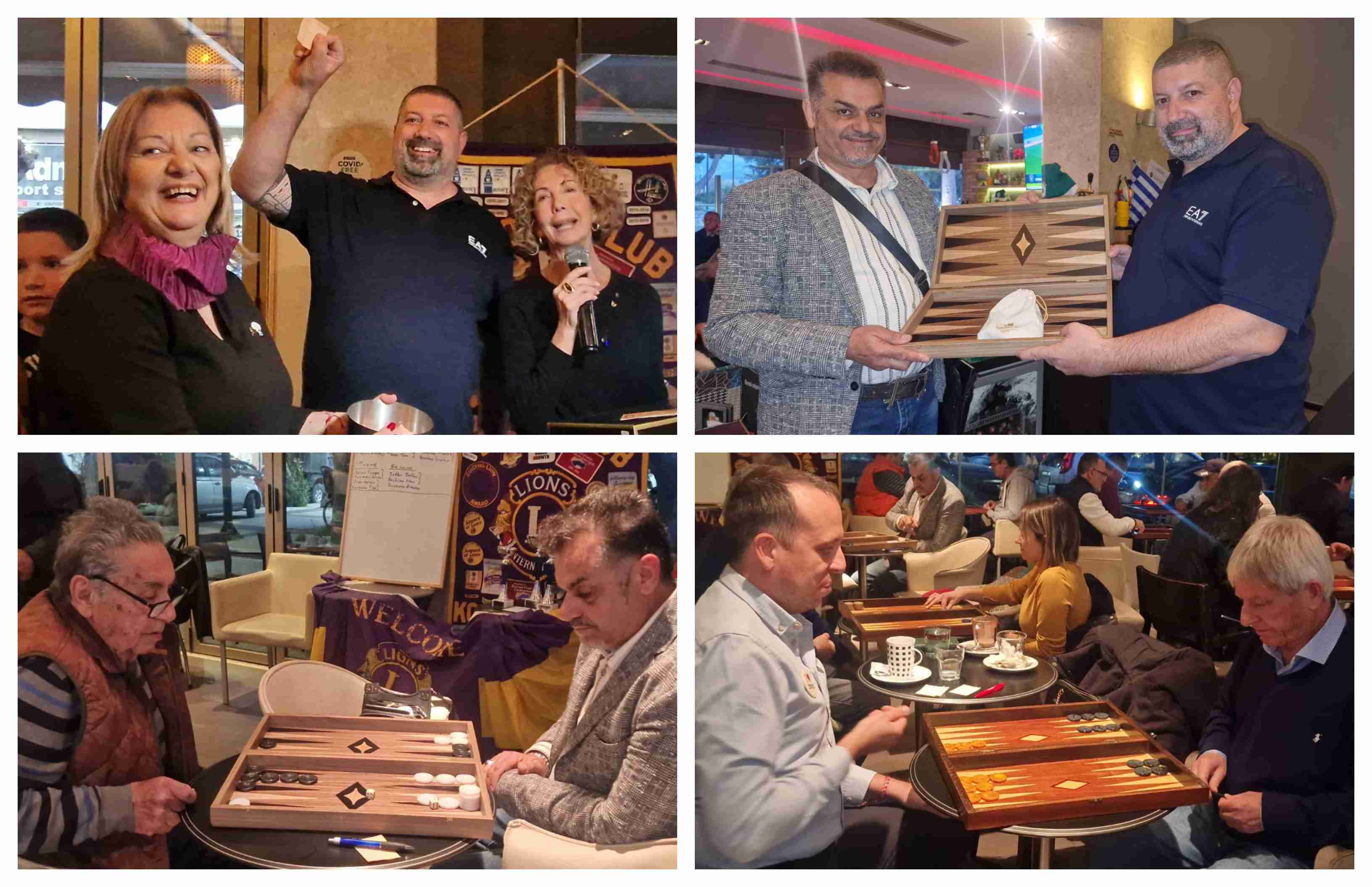 Ξεκίνησε το πρωτάθλημα τάβλι των Lions Kω - vimatisko.gr