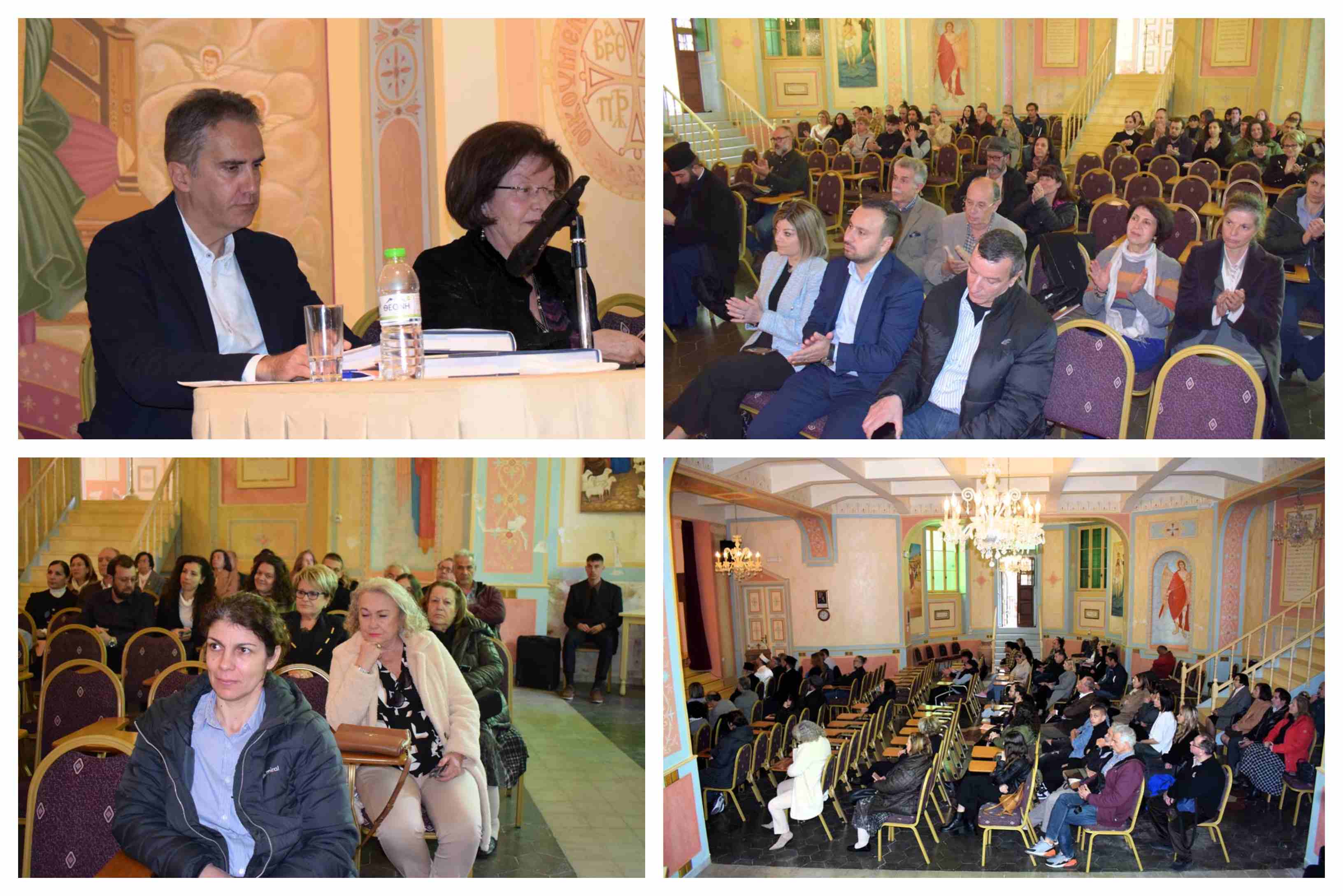 Mε πολύ ενδιαφέρον η παρουσίαση του βιβλίου του Θεοφάνη Μαλκίδη στην Πνευματική Εστία Κω ...