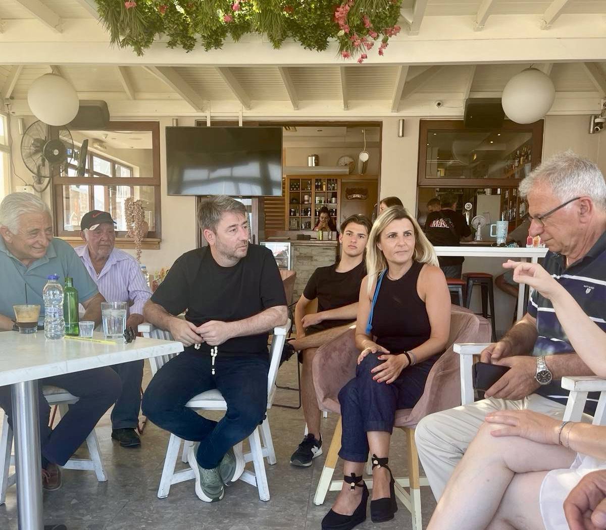 Το ΠΑΣΟΚ δίπλα στους νησιώτες – Ξεκάθαρο μήνυμα από τον Νίκο Ανδρουλάκη στην Καρδάμαινα ...