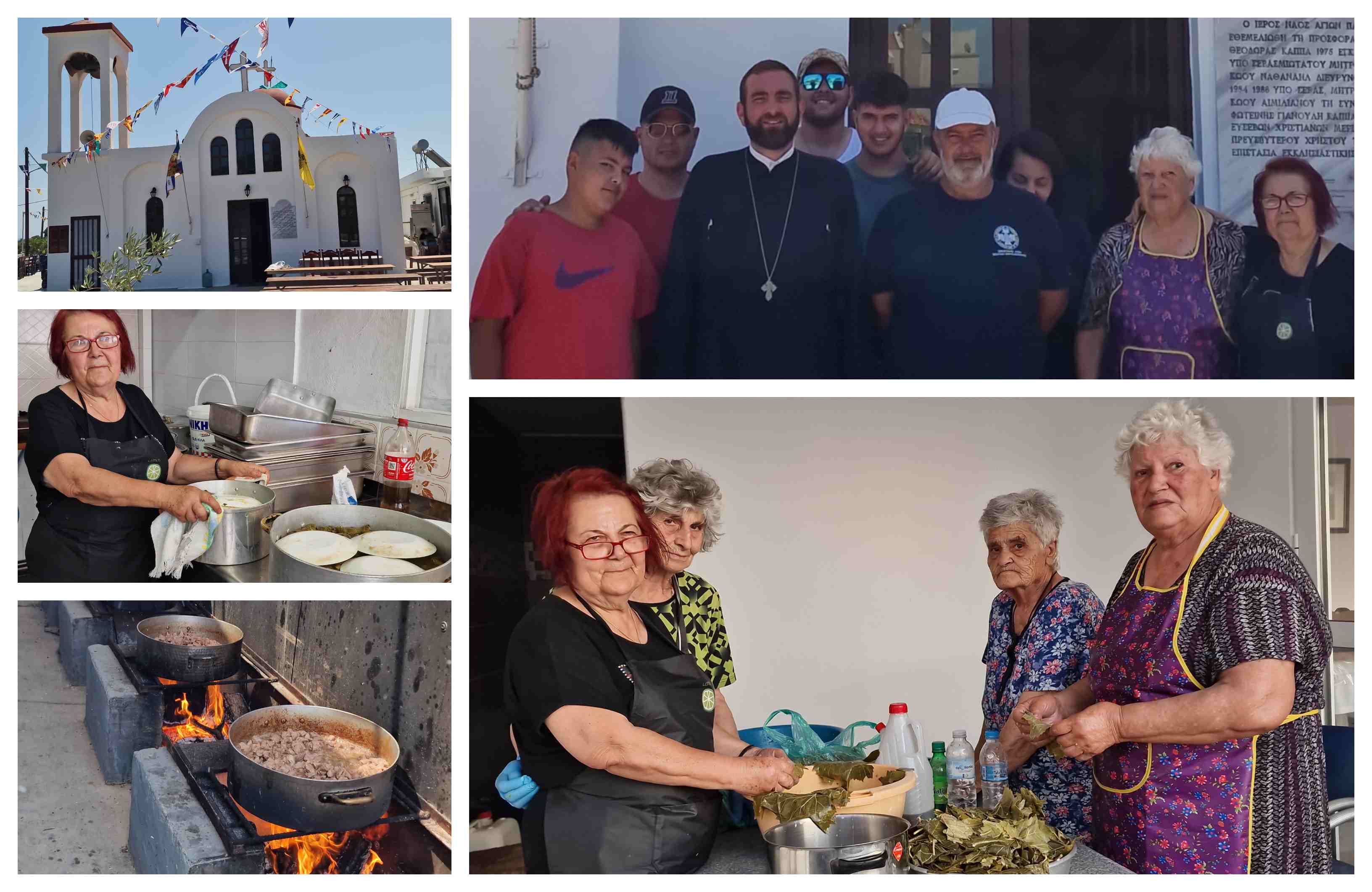 Πυρετώδεις προετοιμασίες για το μεγάλο πανηγύρι στους Αγίους Πάντες Κω το Σάββατο 14/6 ...