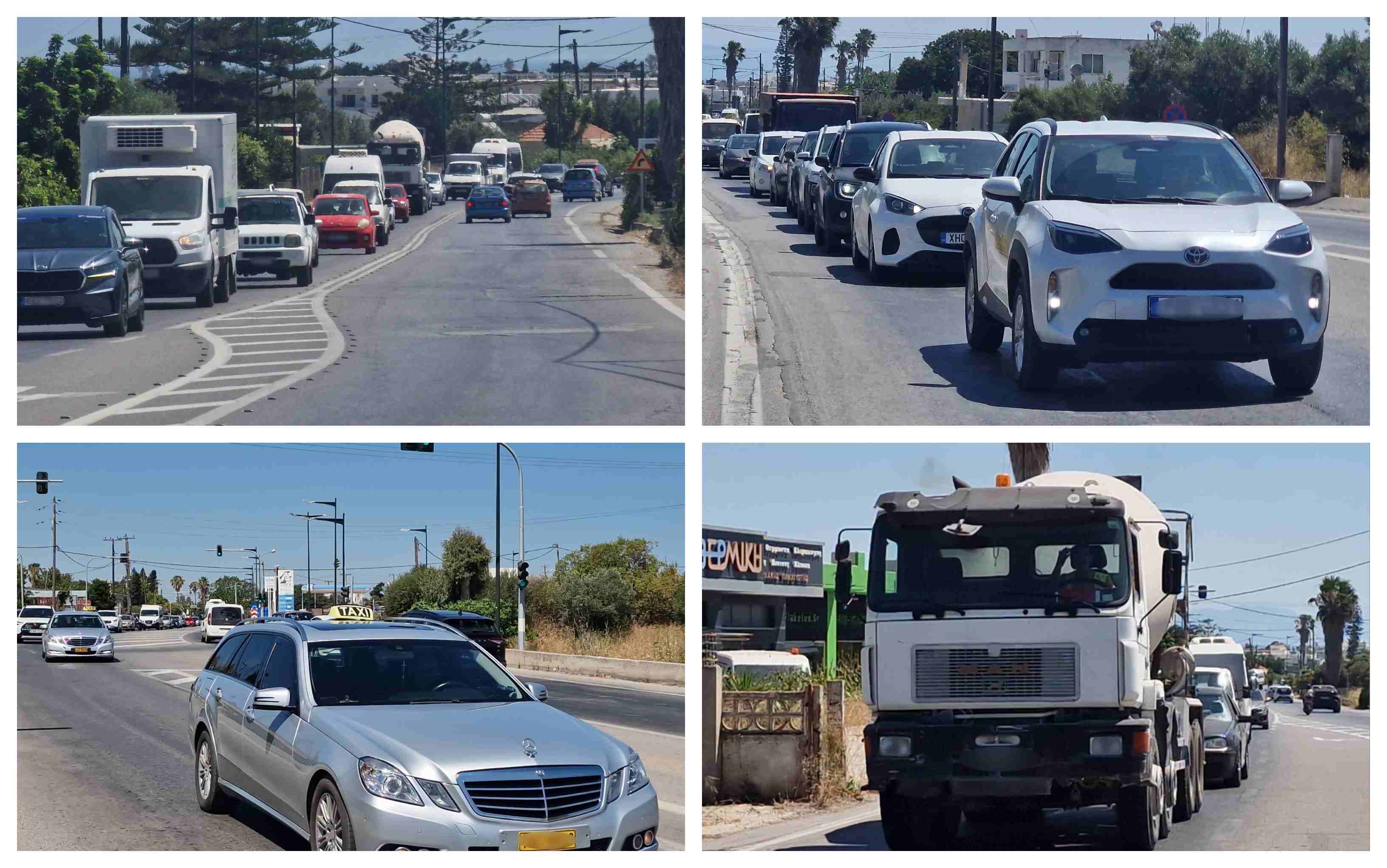 Καθημερινό φαινόμενο η ταλαιπωρία από το κυκλοφοριακό κομφούζιο στο φανάρι του Συνεταιρισμού ...