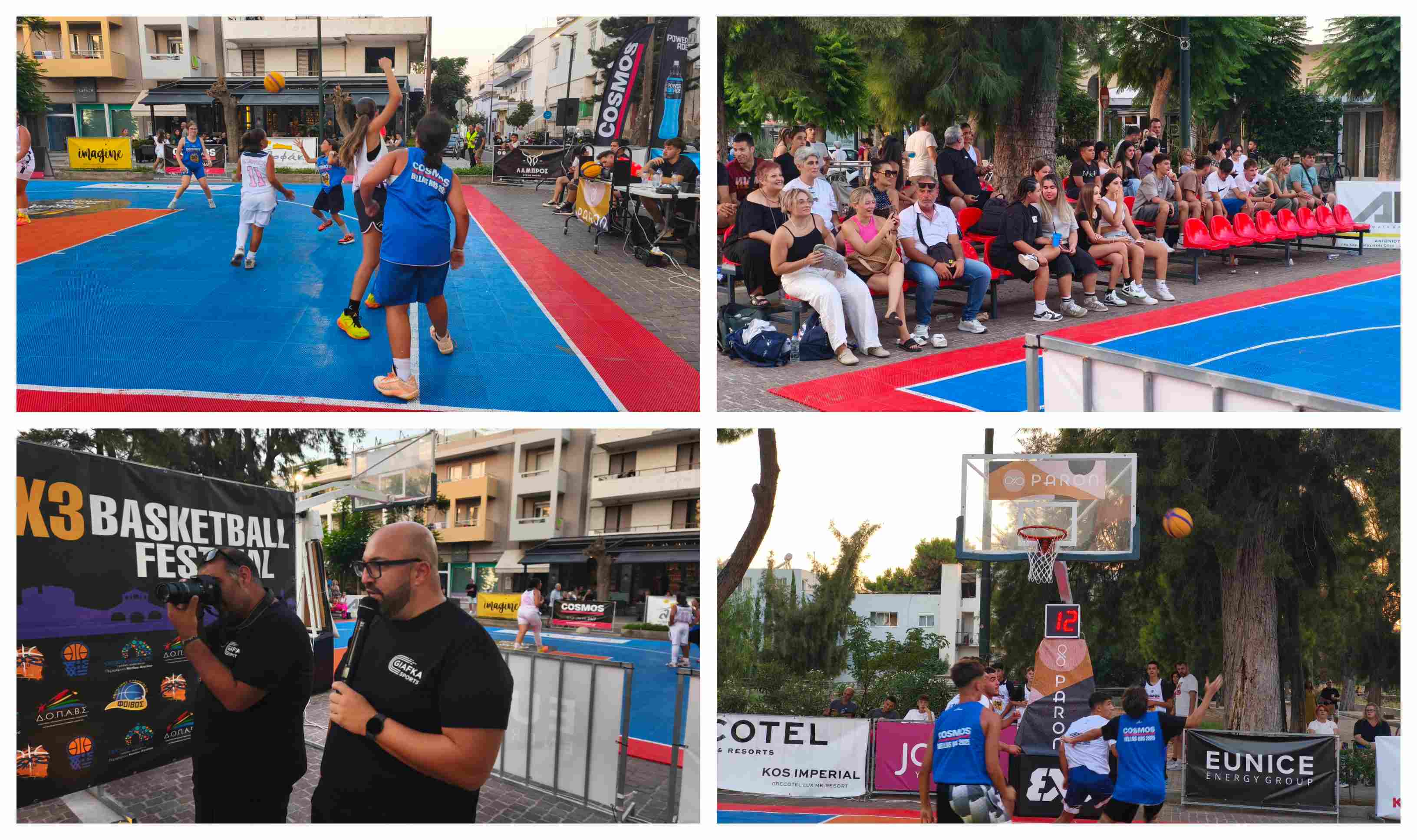 Kos 3X3 Basketball Festival: Ξεκίνησε η μεγάλη μπασκετική γιορτή στην Πλατεία Ανταγόρα ...