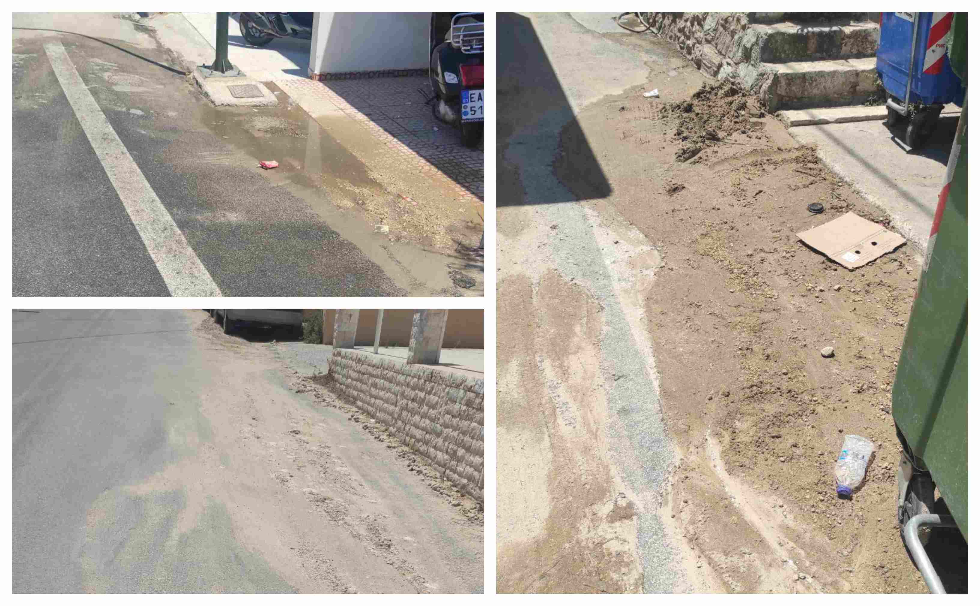 Διαμαρτυρίες από το Πυλί – «Πλημμύρισε ο δρόμος από βλάβη της ΔΕΥΑΚ και δεν ασχολείται κανένας ...