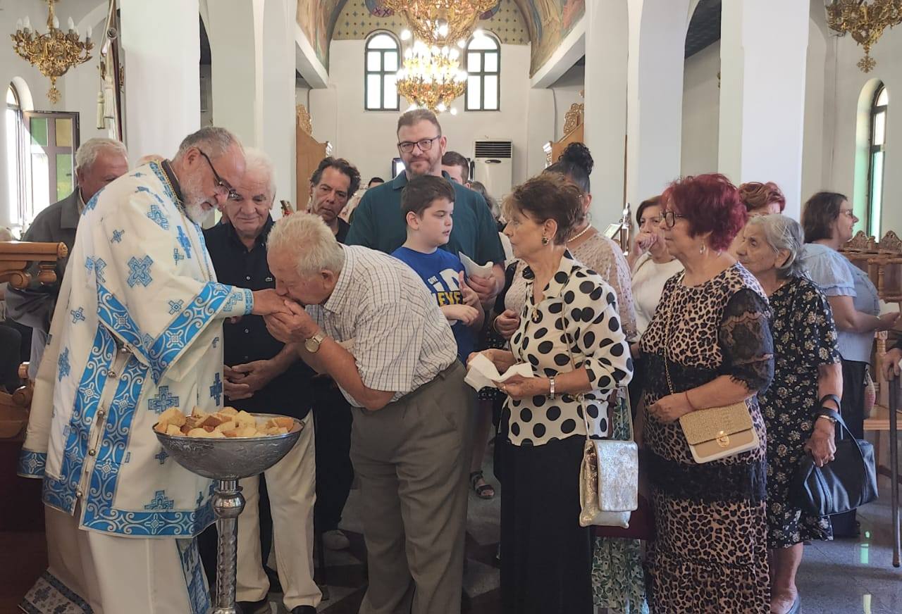 Α’ Κυριακή Λουκά, εορτή Οσίου Χαρίτωνος ο Σεβασμιώτατος στον ΙΝ Αγίων ...