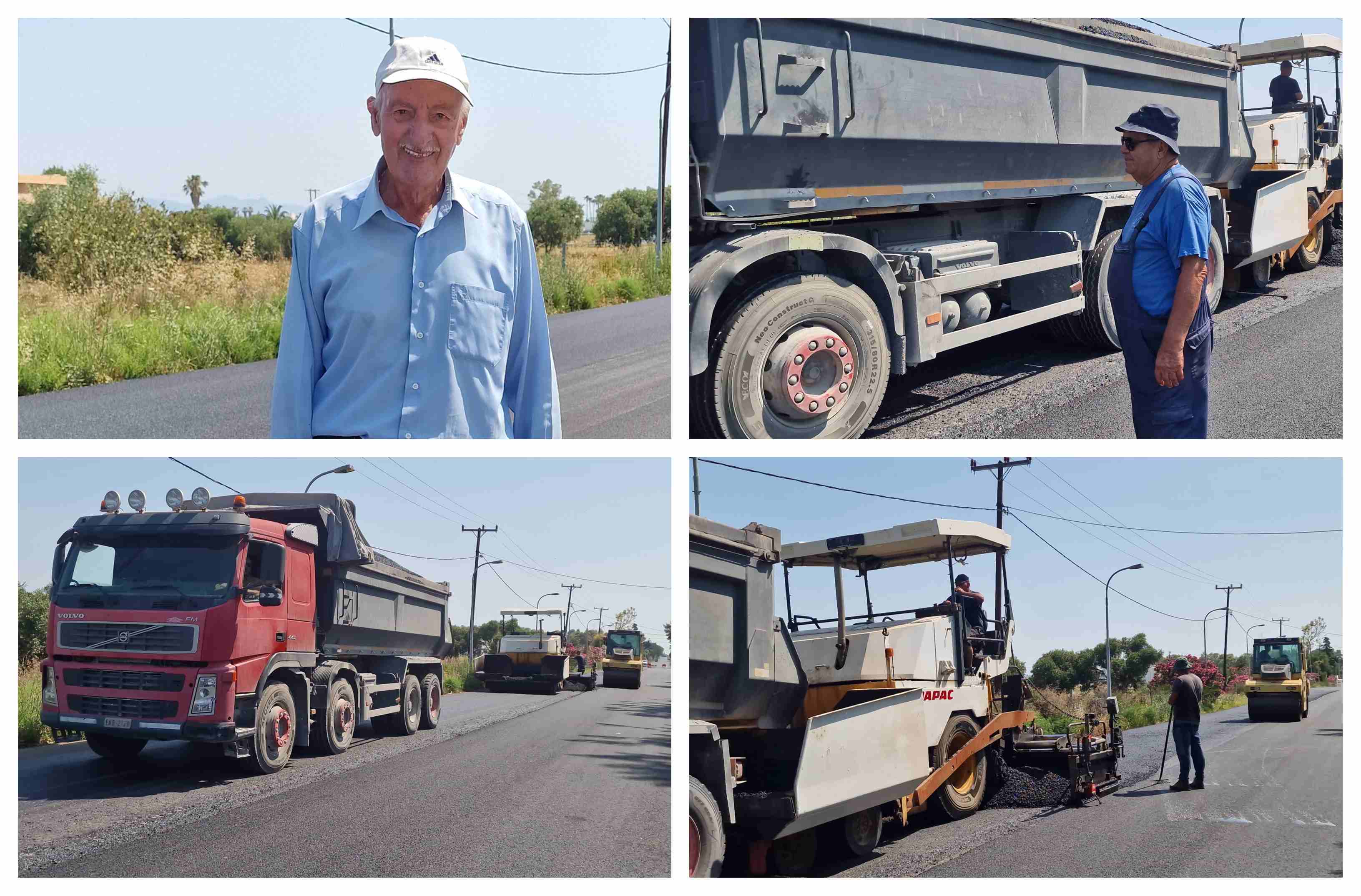 Ολοκληρώθηκε η ασφαλτόστρωση στο δρόμο Τιγκάκι - Μαρμάρι - vimatisko.gr