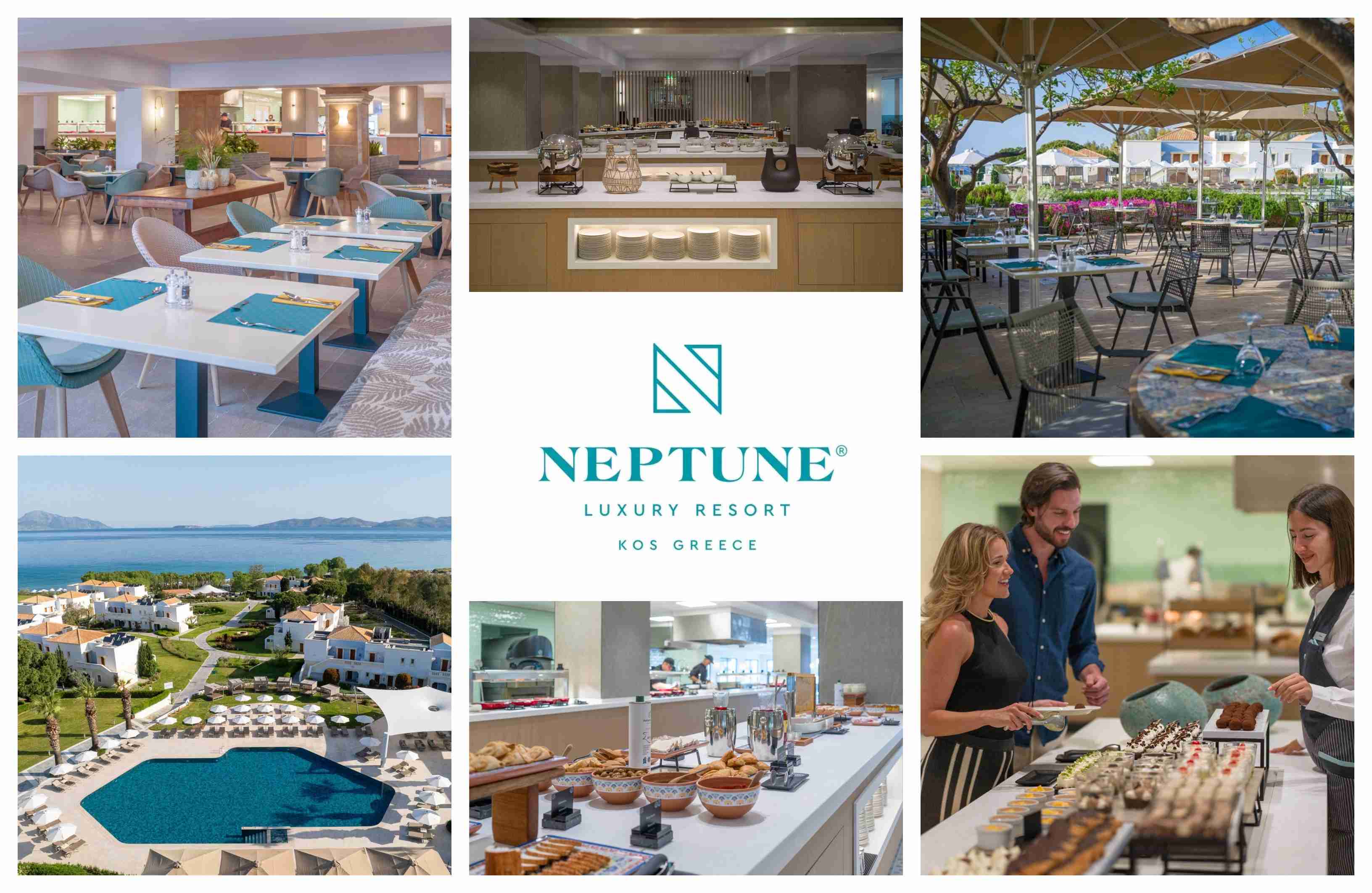 Neptune Luxury Resort: Νέος σχεδιασμός και αισθητική για το κεντρικό εστιατόριο και την Palace ...