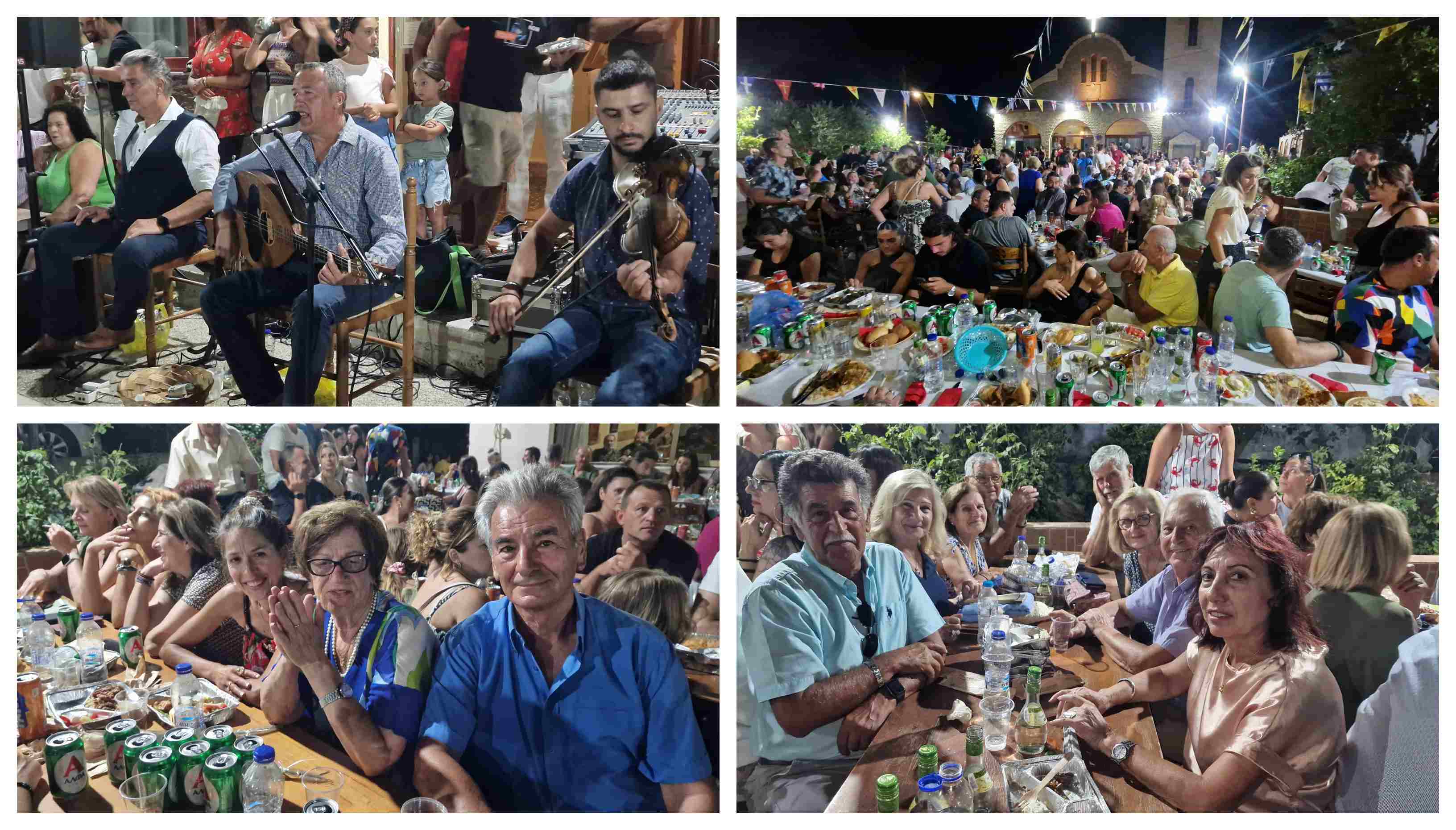 Mεγάλο γλέντι στο πανηγύρι για την εορτή της Συνάξεως του Αρχαγγέλου Γαβριήλ στο Πλατάνι ...