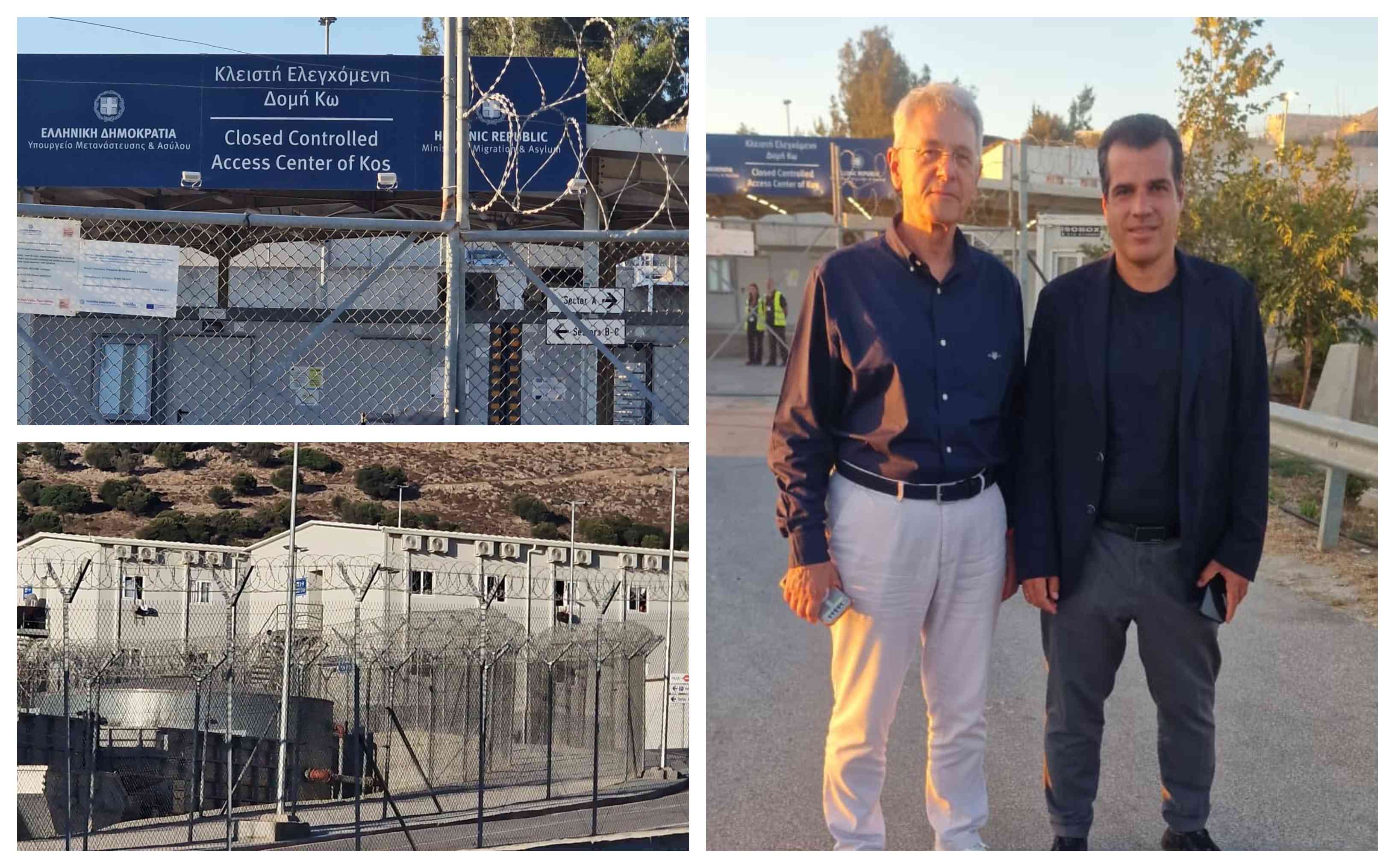 Στο ΚΥΤ Πυλίου ο Υπ. Μετανάστευσης Θ. Πλεύρης: Στόχος οι επιστροφές μεταναστών και η μείωση των ...