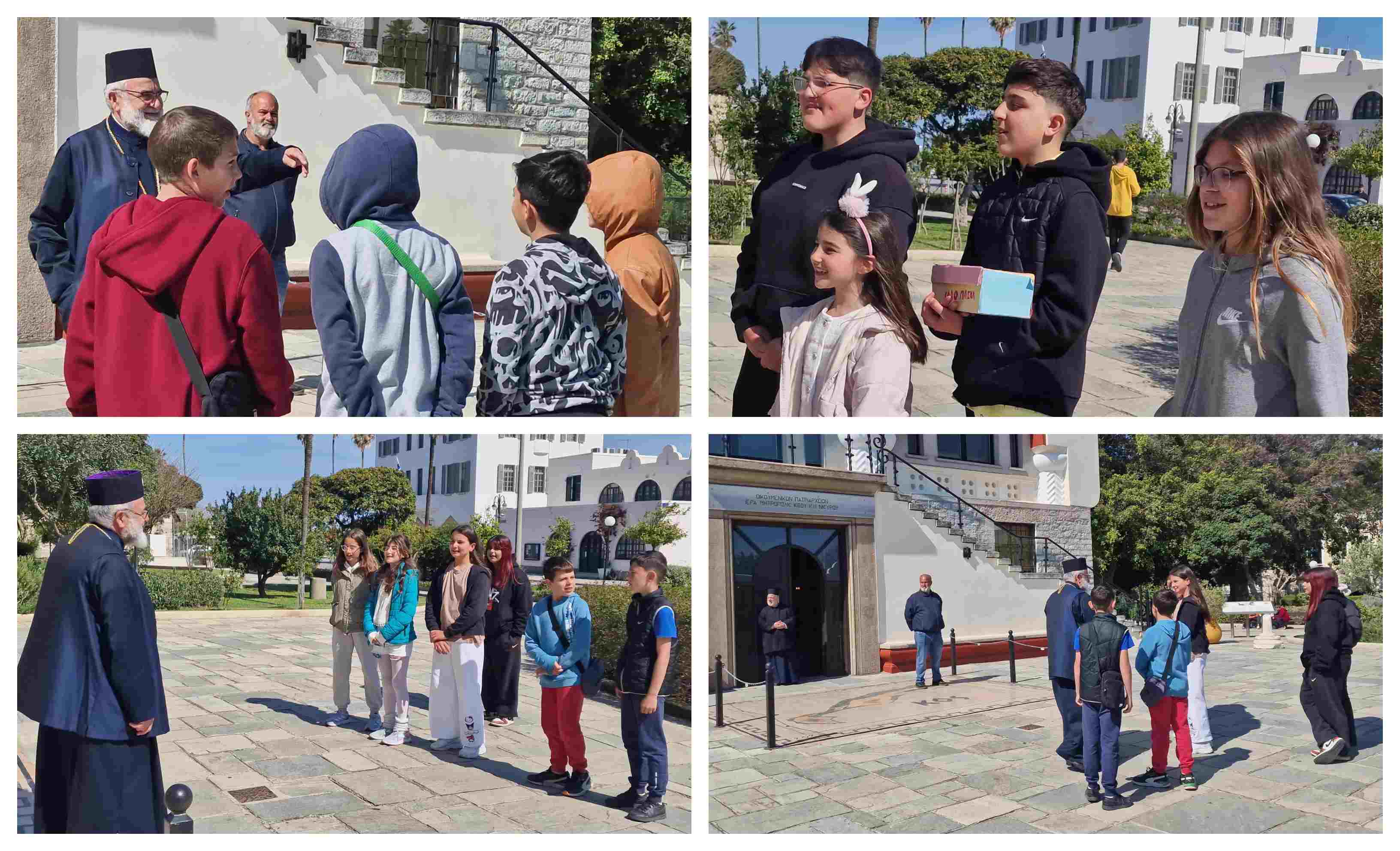 Τα κάλαντα του Λαζάρου από παιδιά στον Μητροπολίτη κ. Ναθαναήλ - vimatisko.gr
