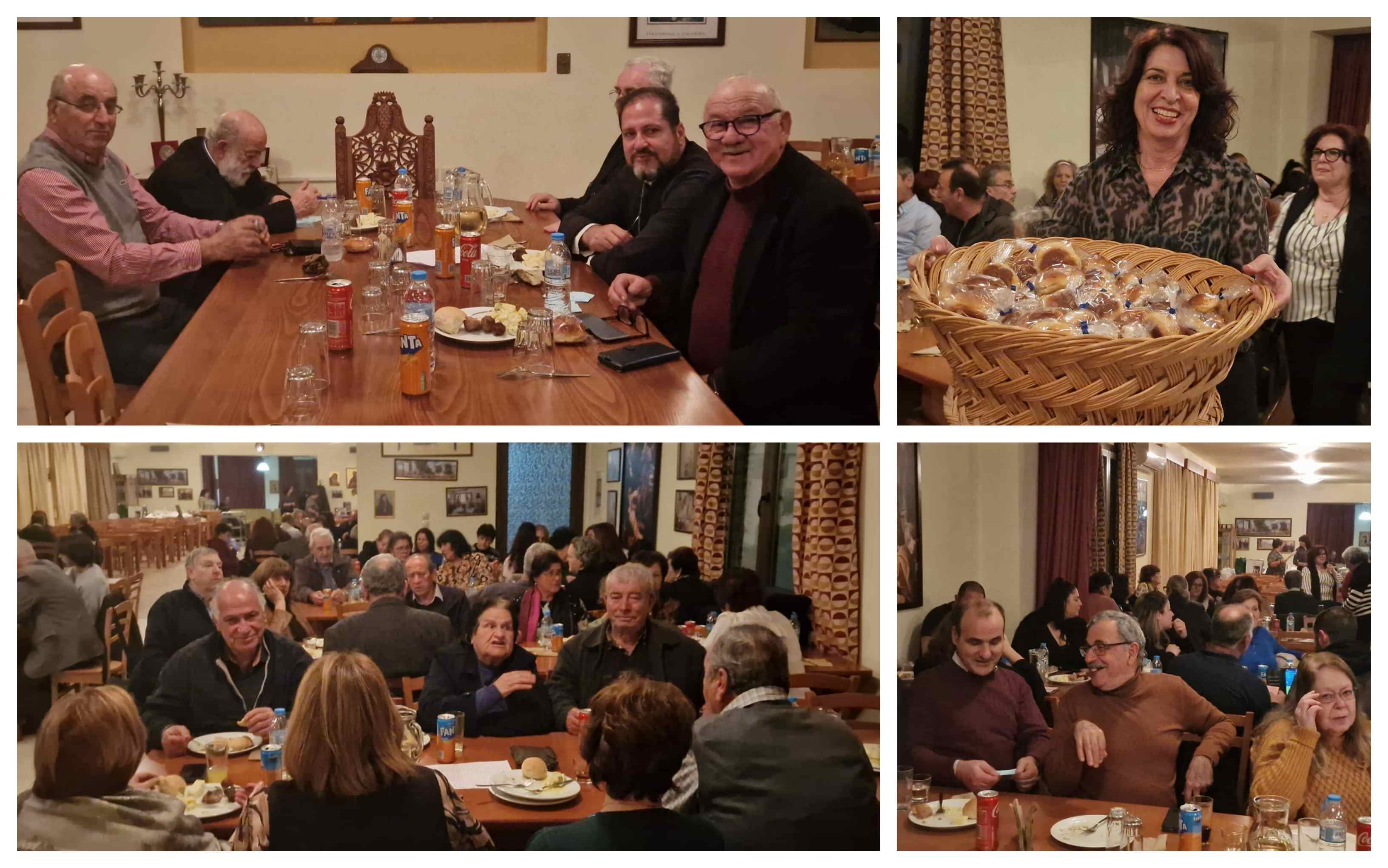 Η ενορία του Αγ. Παύλου Λινοποτίου έκοψε την βασιλόπιτά της - vimatisko.gr