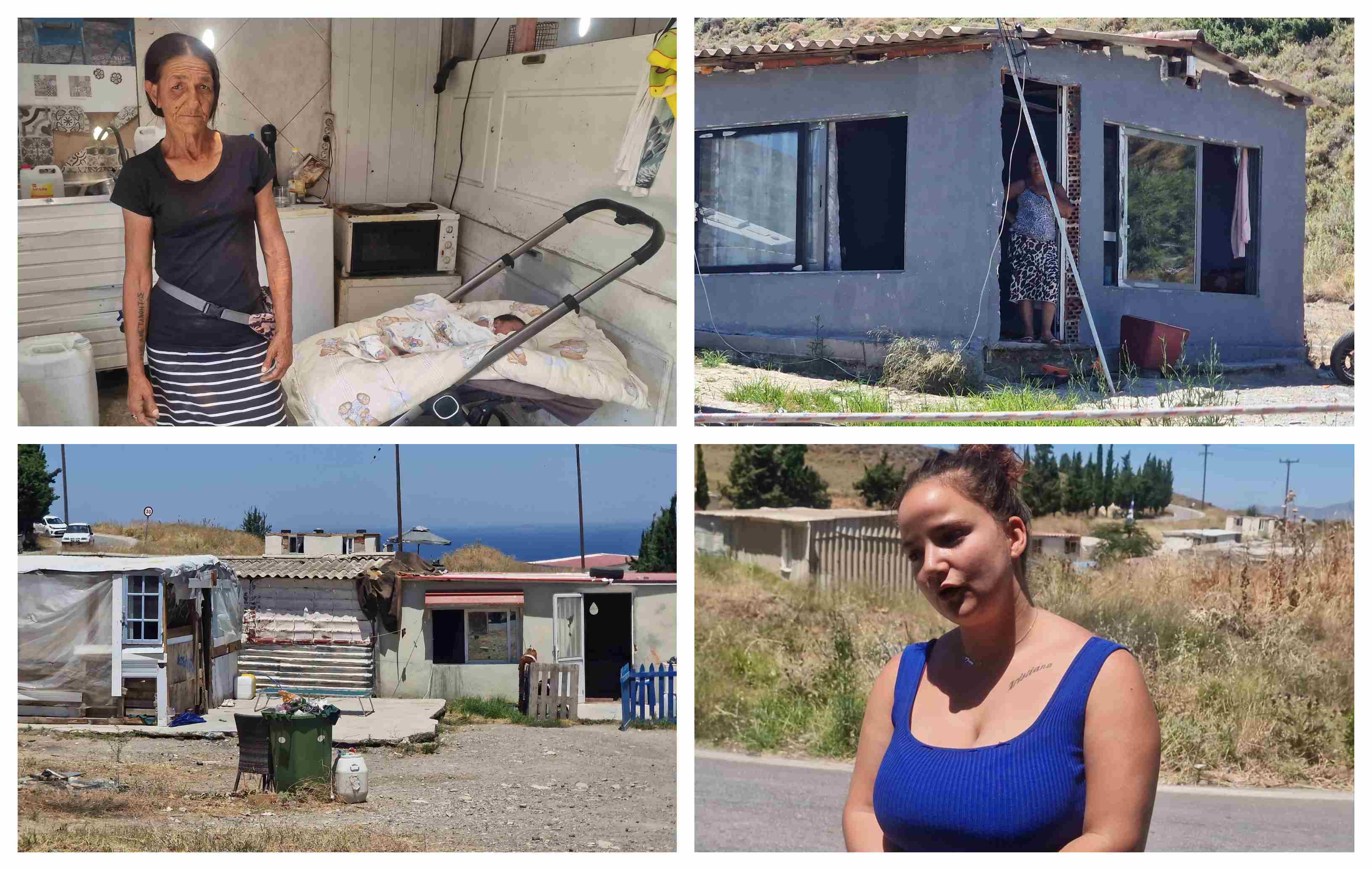 Ρομά από τον καταυλισμό του Αγ. Βασιλείου Κω: Ζούμε μαζί με τα ποντίκια ...